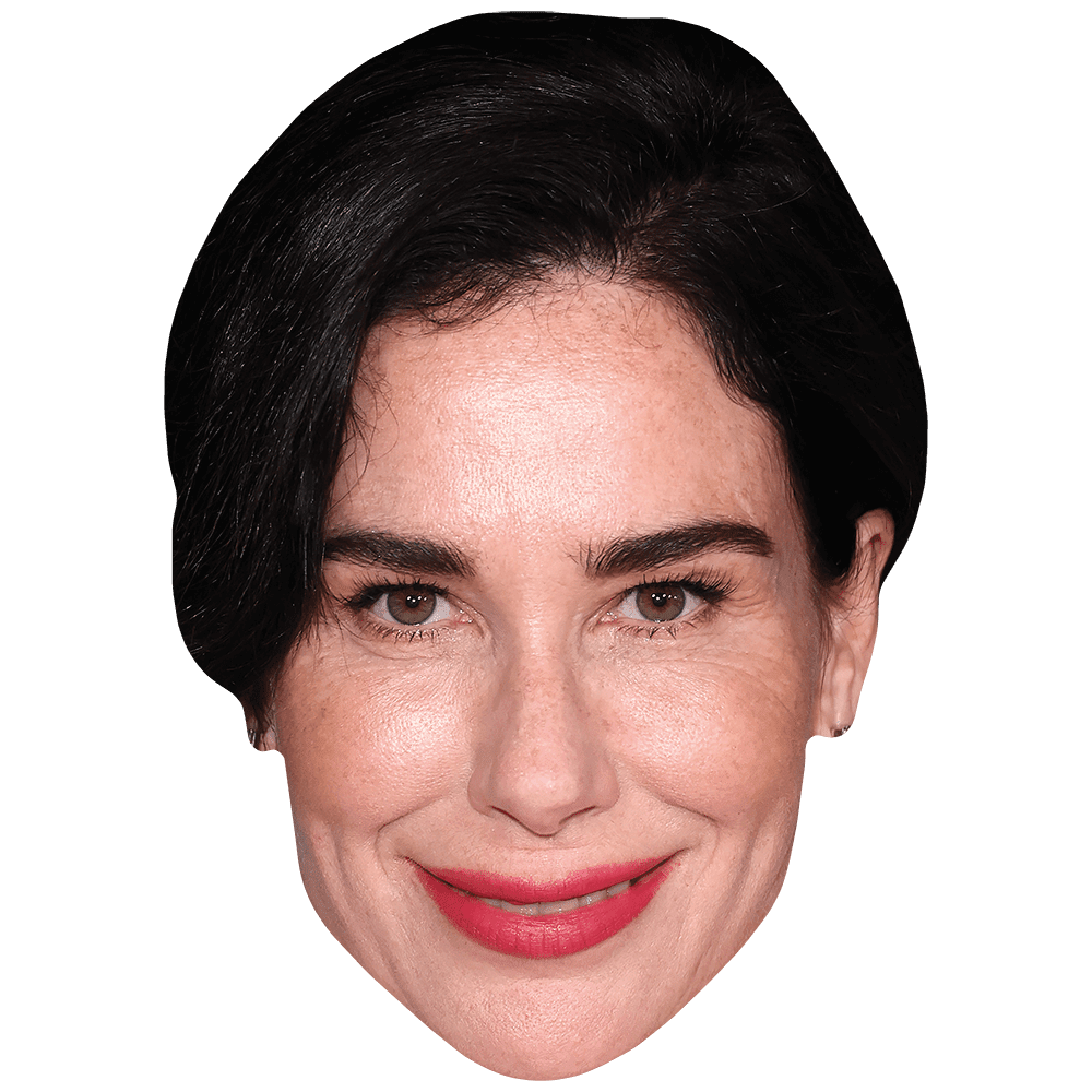 Halina Reijn (Smile) Celebrity Mask, Flat Card Face, Fancy Dress Mask ...