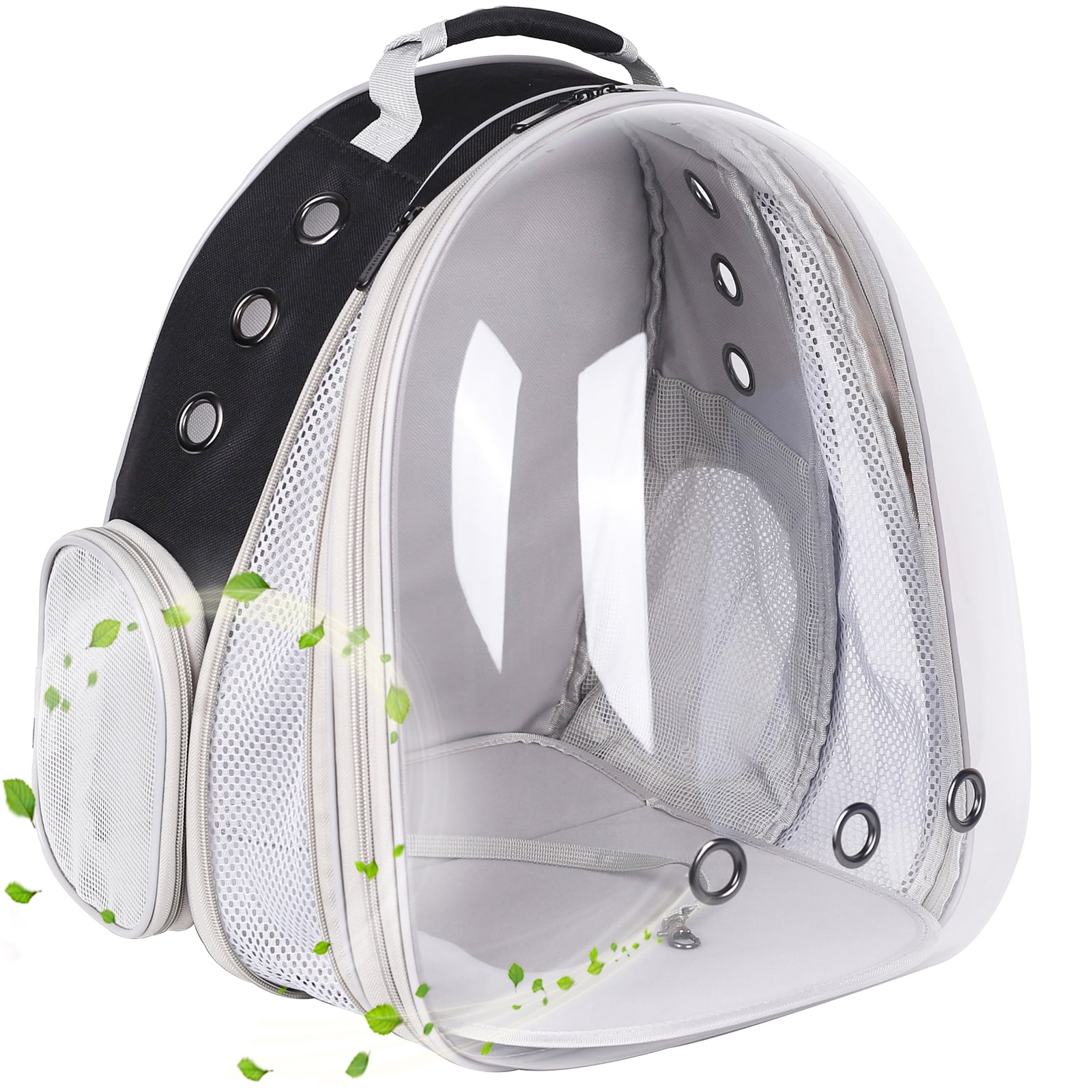 Halinfer Extra Pack Carry Bag: Expandable Cat Backpack Carrier for ...