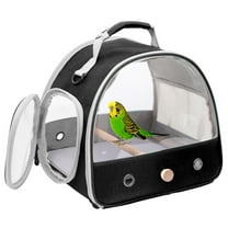 PawHut Outdoor Bird Cage - Wooden Aviary with Playground, Slide-Out ...