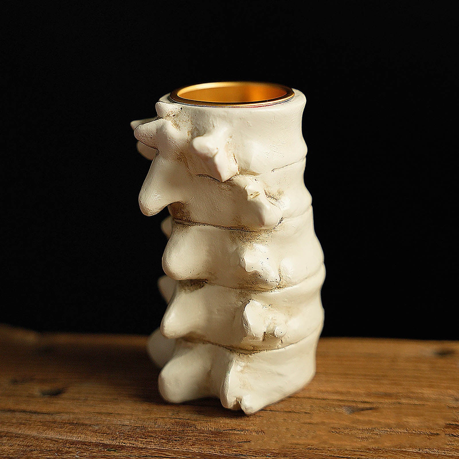 Haliyee ‌Creepy Halloween Candle Holders,Anatomical Brain Tea Light ...