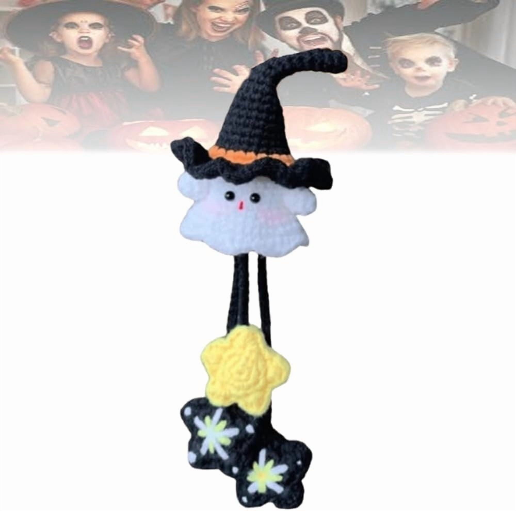 Haliyee Halloween Crochet Kit for Beginners - DIY Witchy Ghost Crochet ...