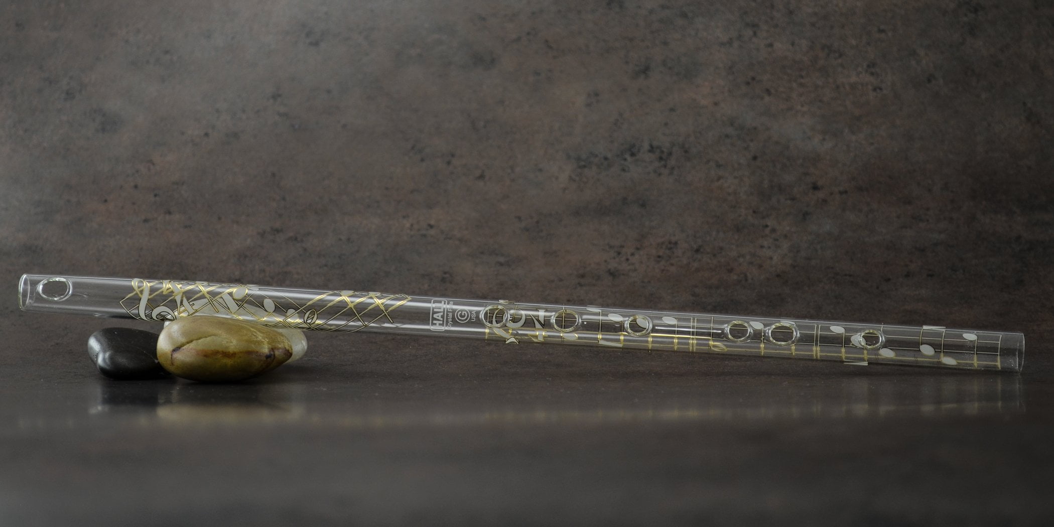Hall Crystal Flute 11707 - Inline Glass Flute in G - Melody - Walmart.com