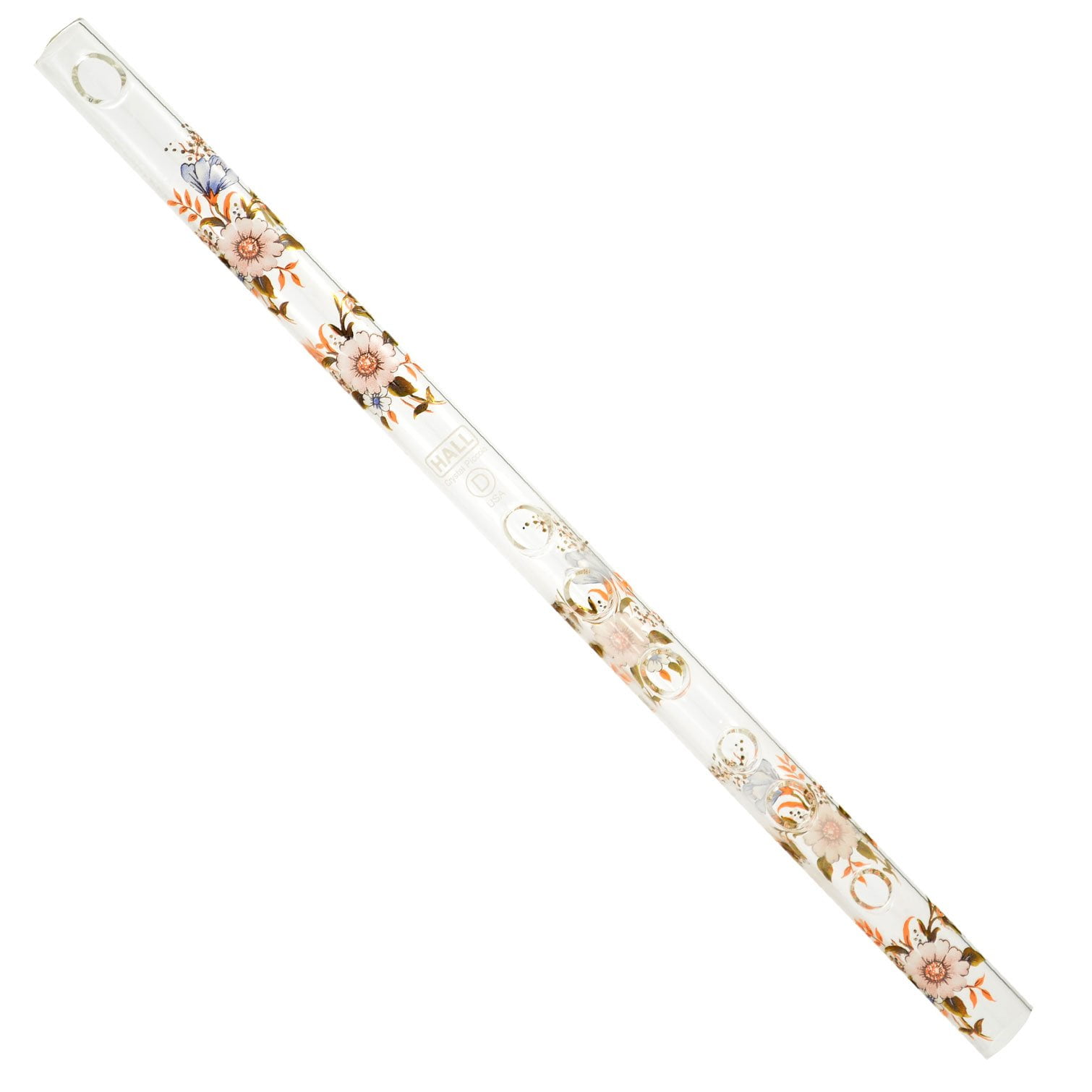 Hall Crystal Flute 11702 - Inline Glass Flute in G - Carolina - Walmart.com
