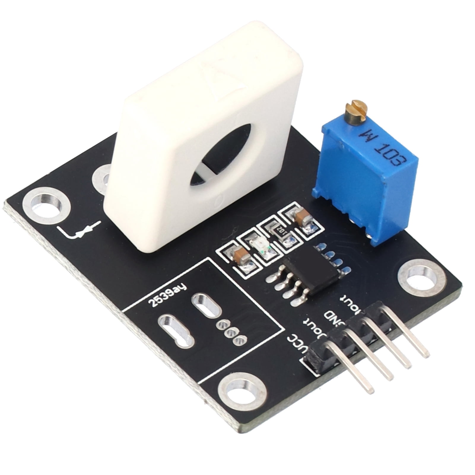 Hall Current Sensor Module Adjustable Short Circuit Overcurrent ...