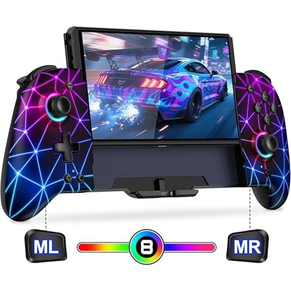 Hall Effect - JC200 Controller for - One count Joypad with 9 Color ...