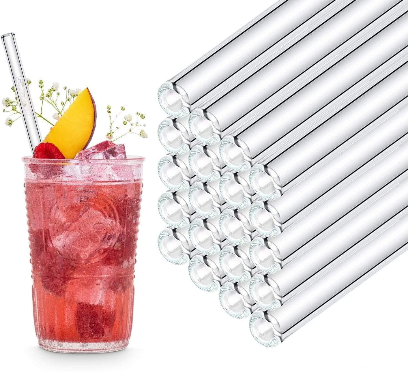 Hall Glass Straws Reusable Drinking Straw - Walmart.com