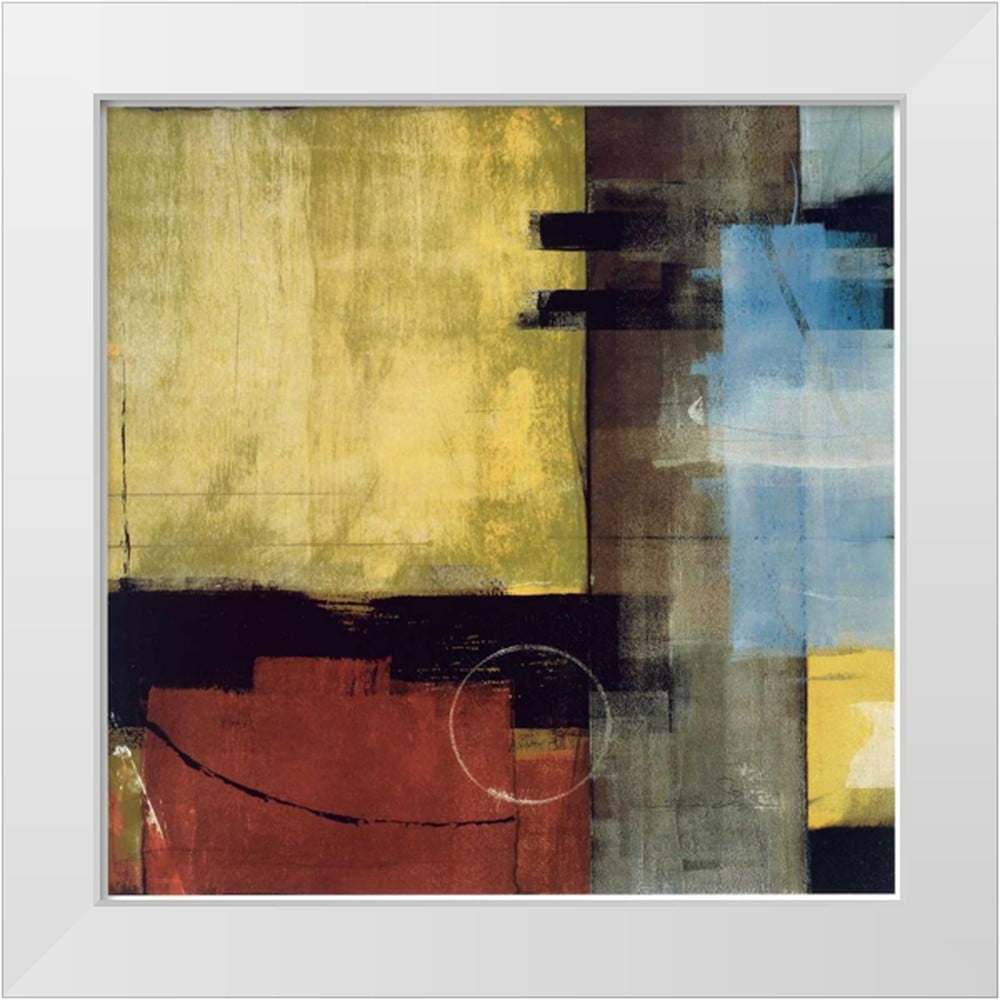 Hall, Jay 20x20 White Modern Wood Framed Museum Art Print Titled ...