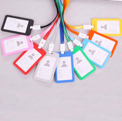 Hall Pass Lanyards Plastic Solid Color Passes for Teachers and Supplies ...