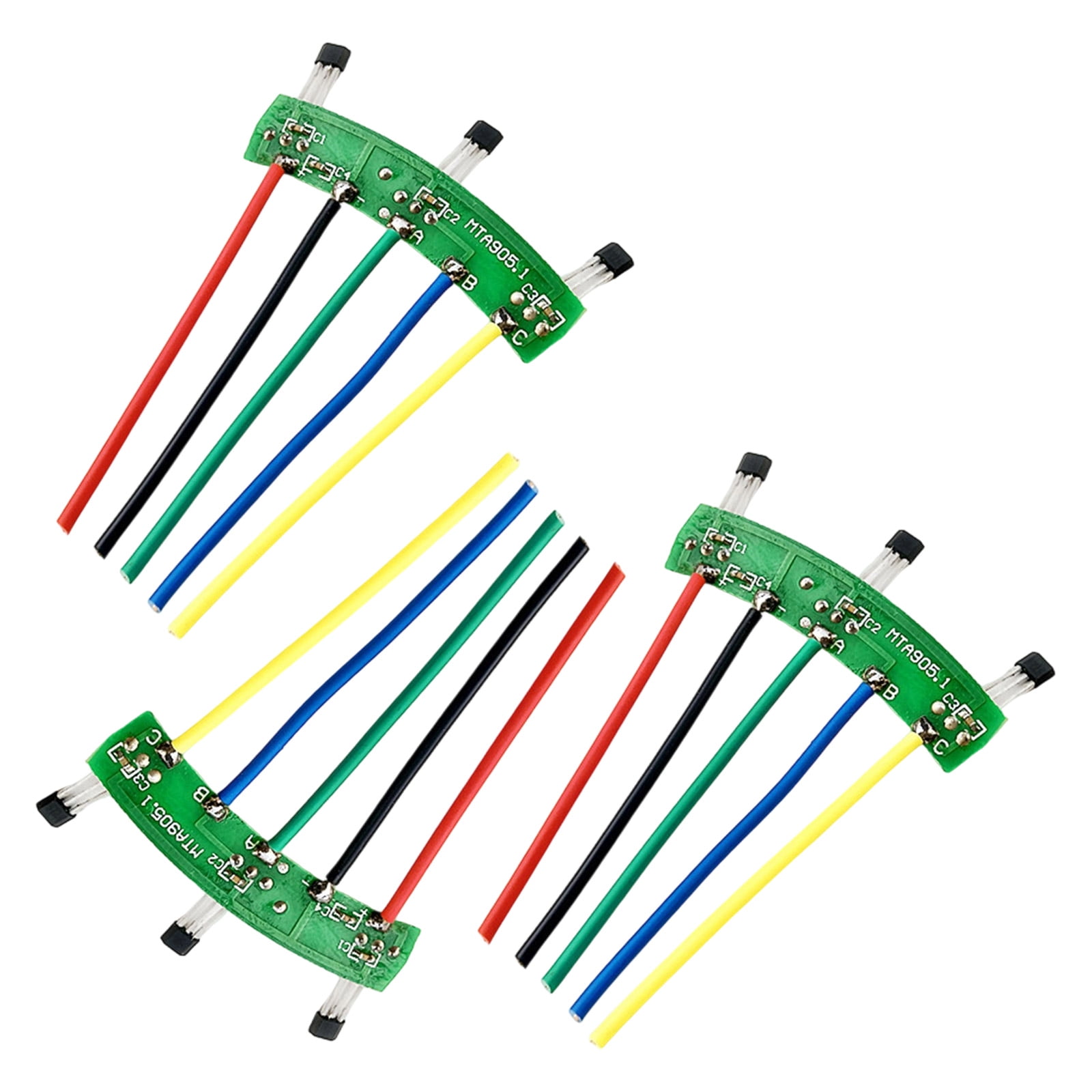 Hall Sensors PCB For 500-2000W 2 Wheel Electric Bike 120 Degrees Motors ...
