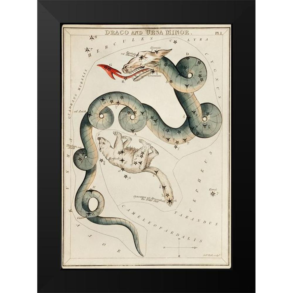 Hall, Sidney 14x18 Black Modern Framed Museum Art Print Titled ...