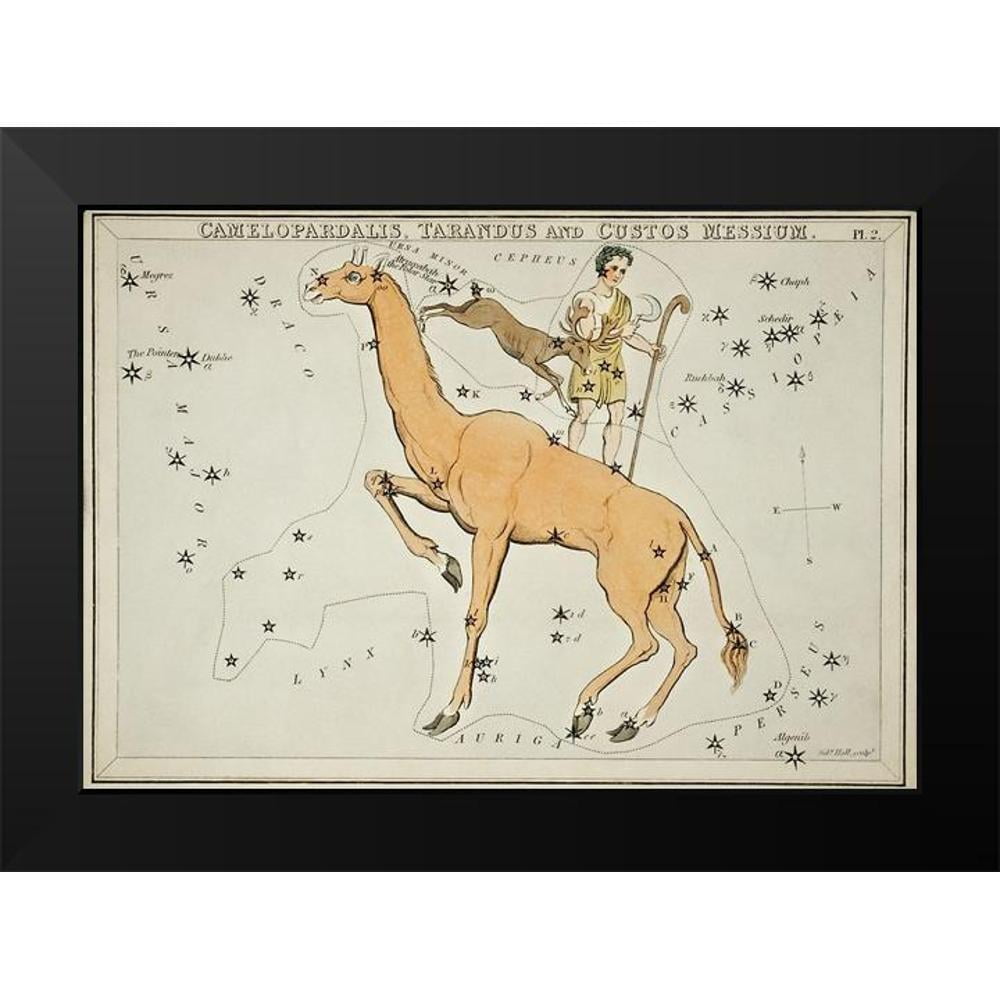 Hall, Sidney 24x18 Black Modern Framed Museum Art Print Titled ...