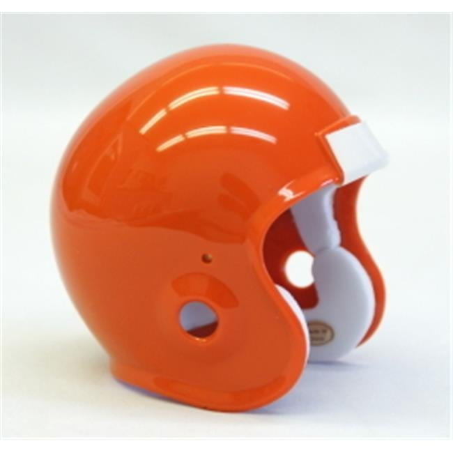 Hall of Fame Face mask Football Helmet, Orange - Walmart.com