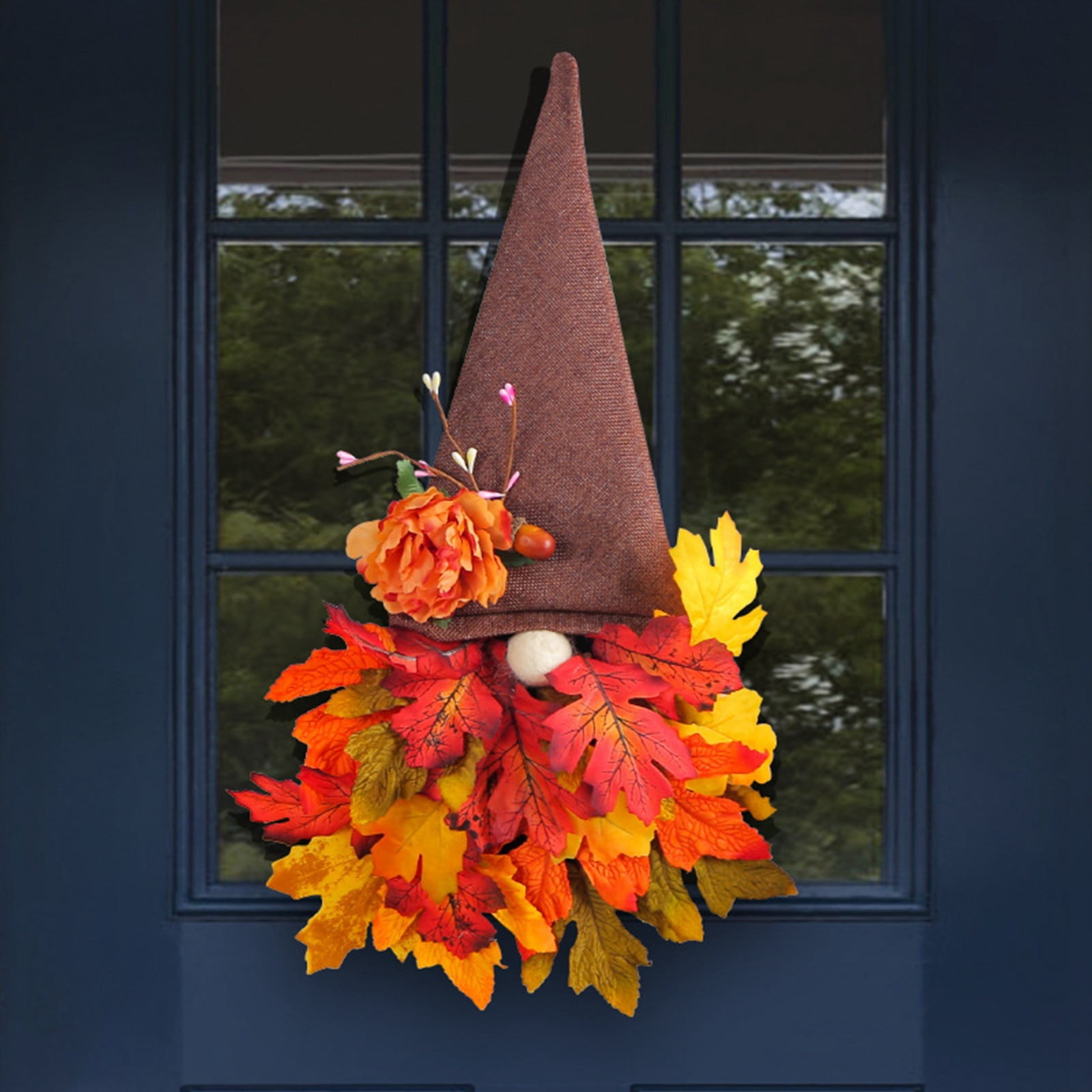 Hall0ween Wreath Pumpkin Decor Wedding Decor Autumn Dwarf Hanger ...