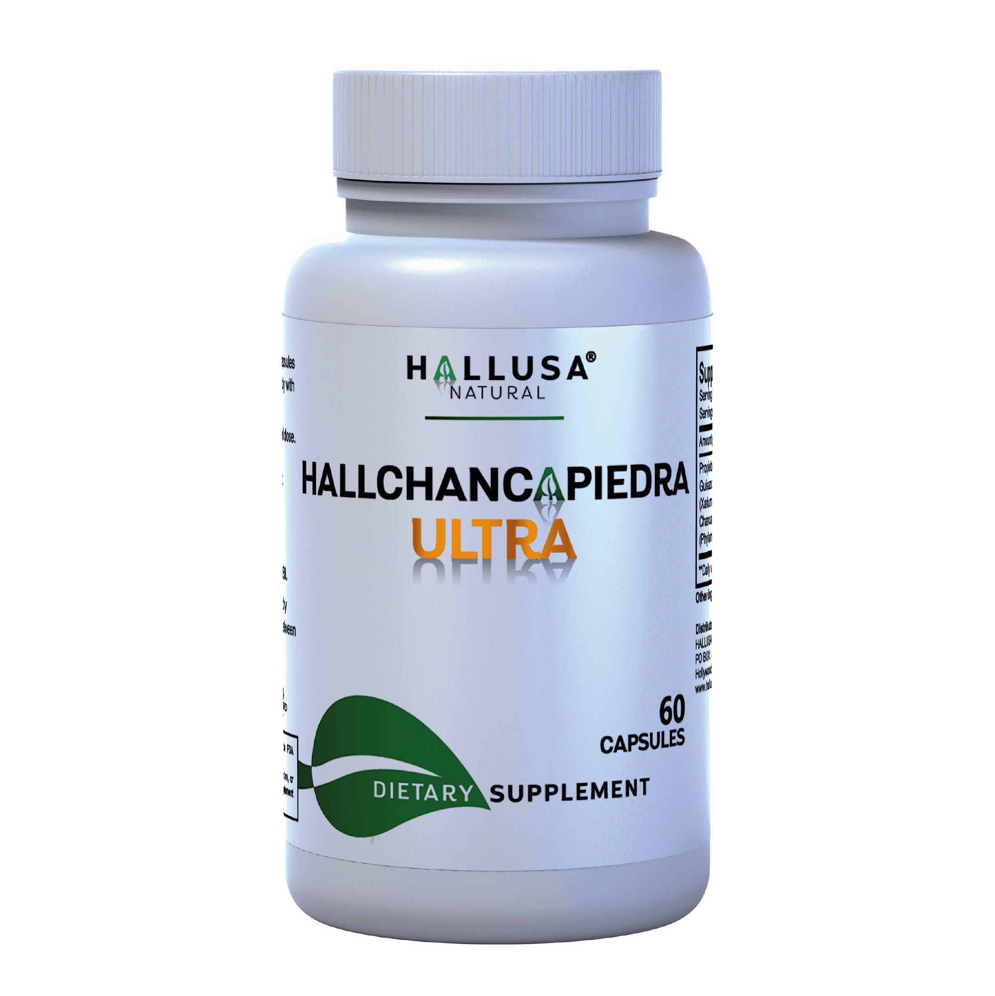 HALLUSA NATURAL Chanca Piedra with Guizaso de Caballo, 1000mg, Kidney ...