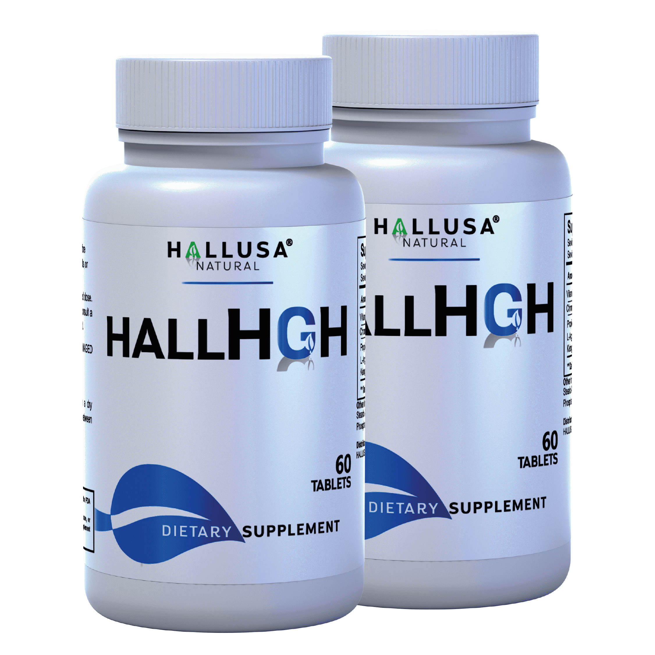 HallHGH Supplements for Men and Women 120 tablets - Essential Amino ...