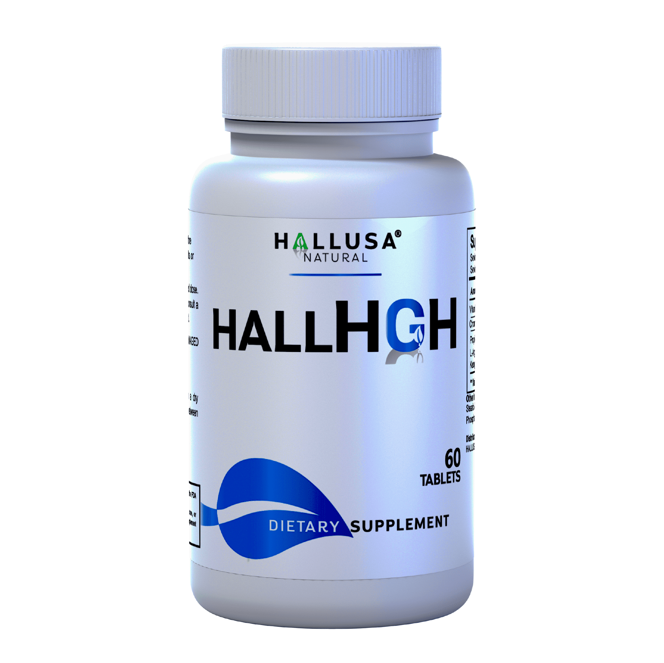 Hallusa Natural – HGH Complex 1650 MG* – 60 Tablets - Muscle, Muscle ...