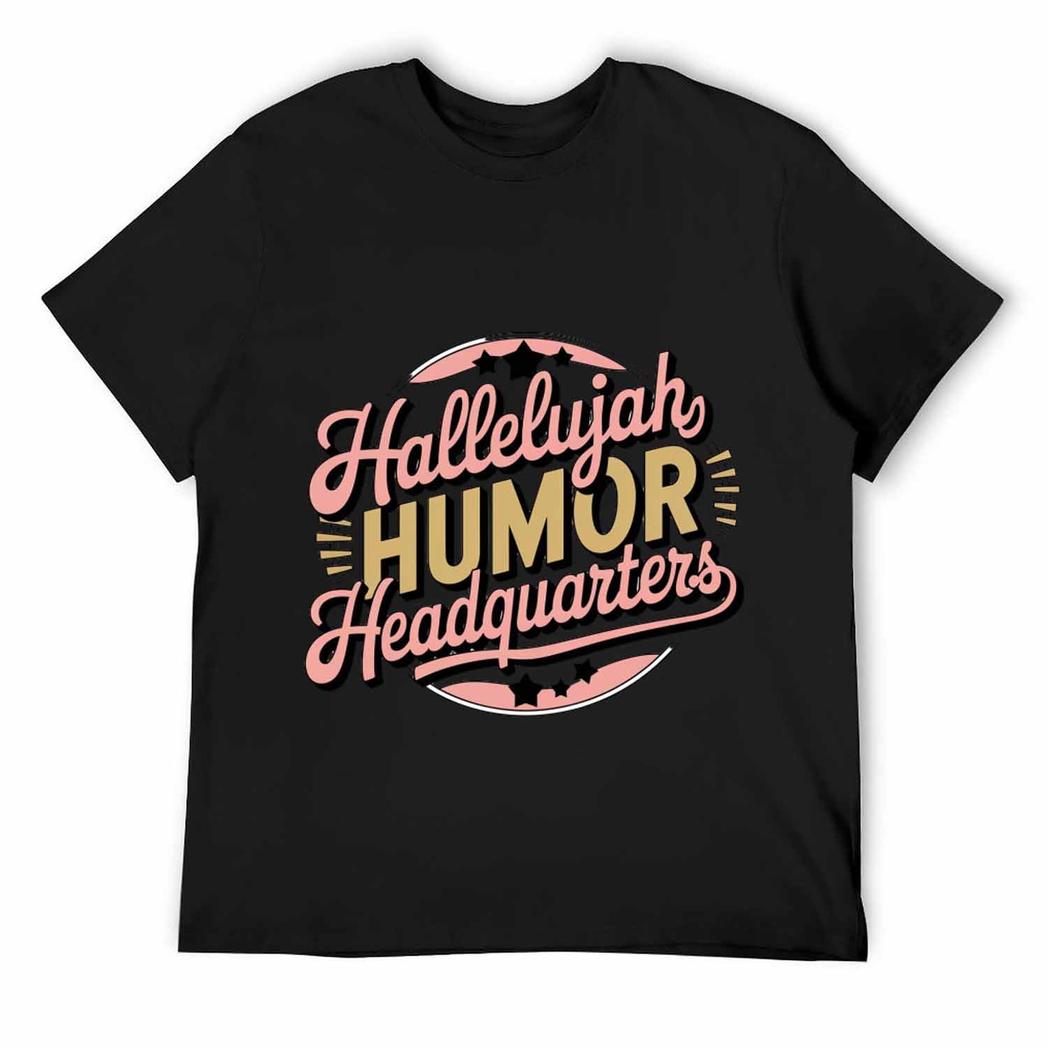 Hallelujah Humor Headquarters Jesus Christian Religious Rainbow Vintage ...