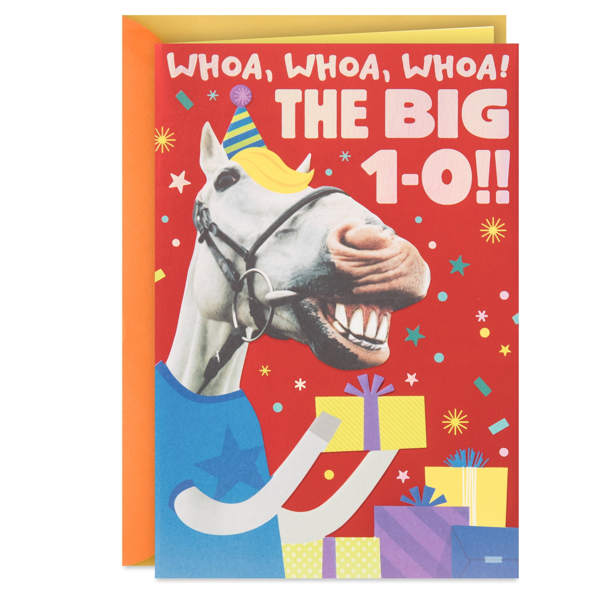 Hallmark 10th Birthday Card for Kid (The Big 1-0!) - Walmart.com
