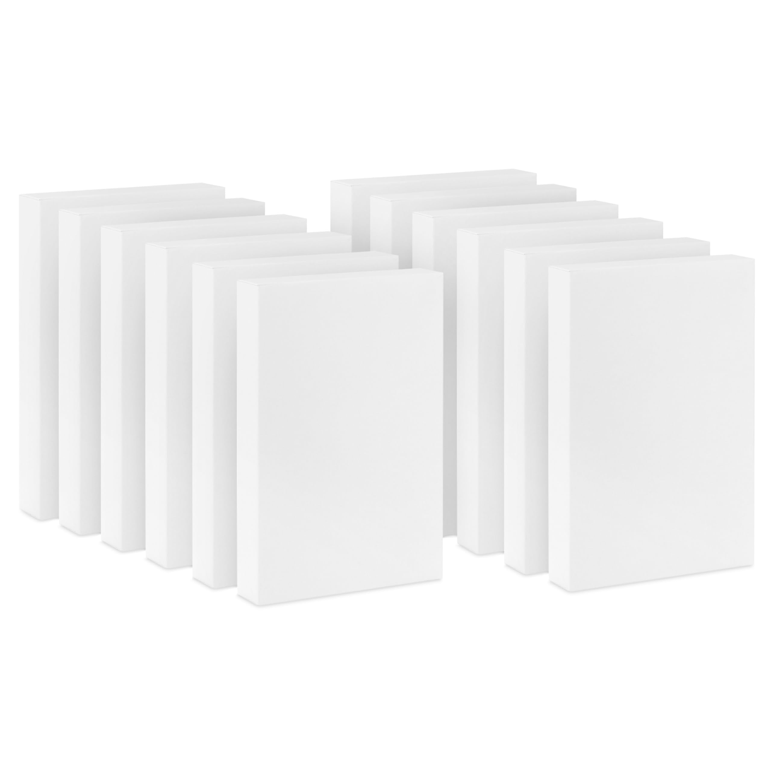 Hallmark 14" Medium Gift DEF29 Boxes with Lids (12 White Shirt Boxes ...
