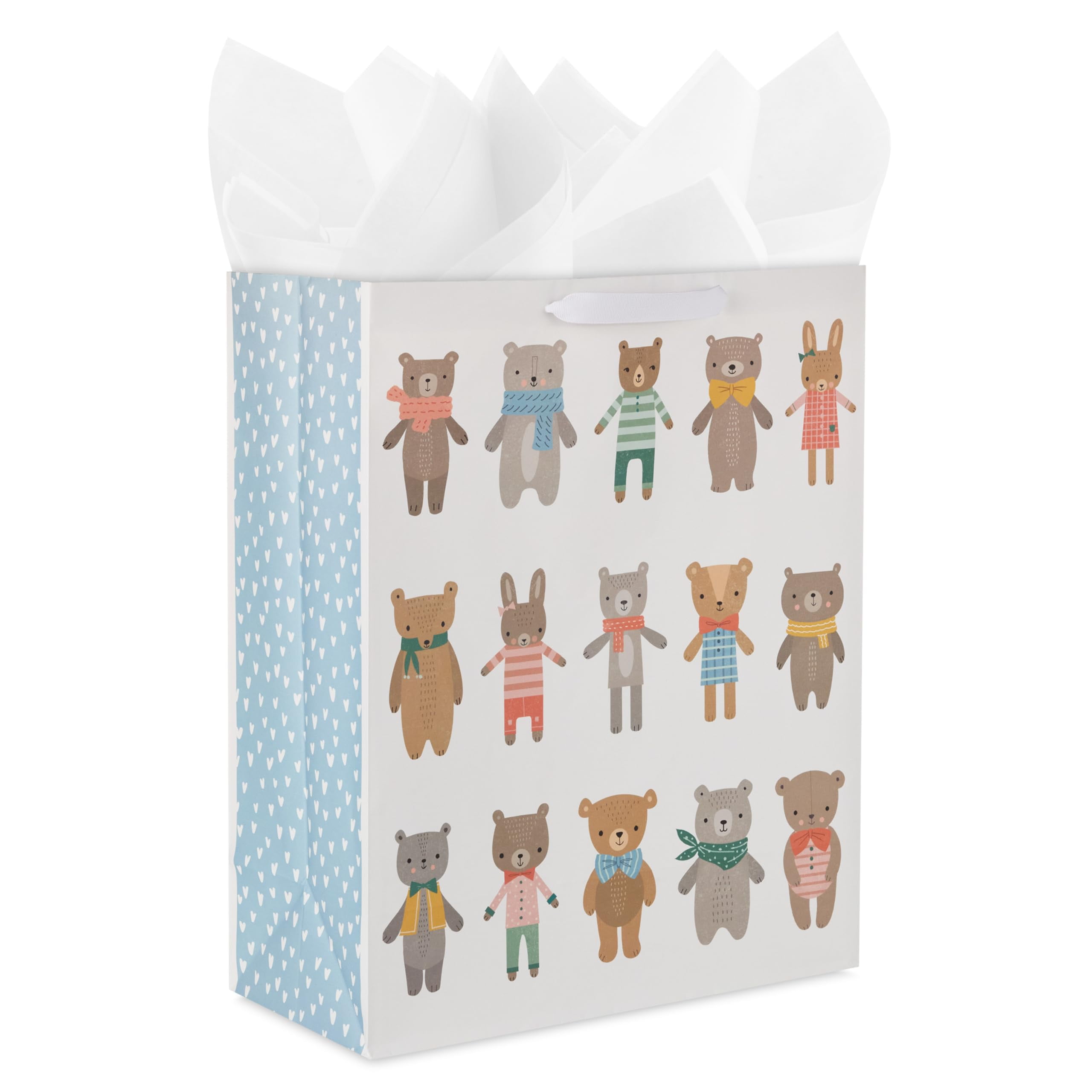 Hallmark 15" Extra Large BDF32 Gift Bag with Tissue Paper (Bears and ...