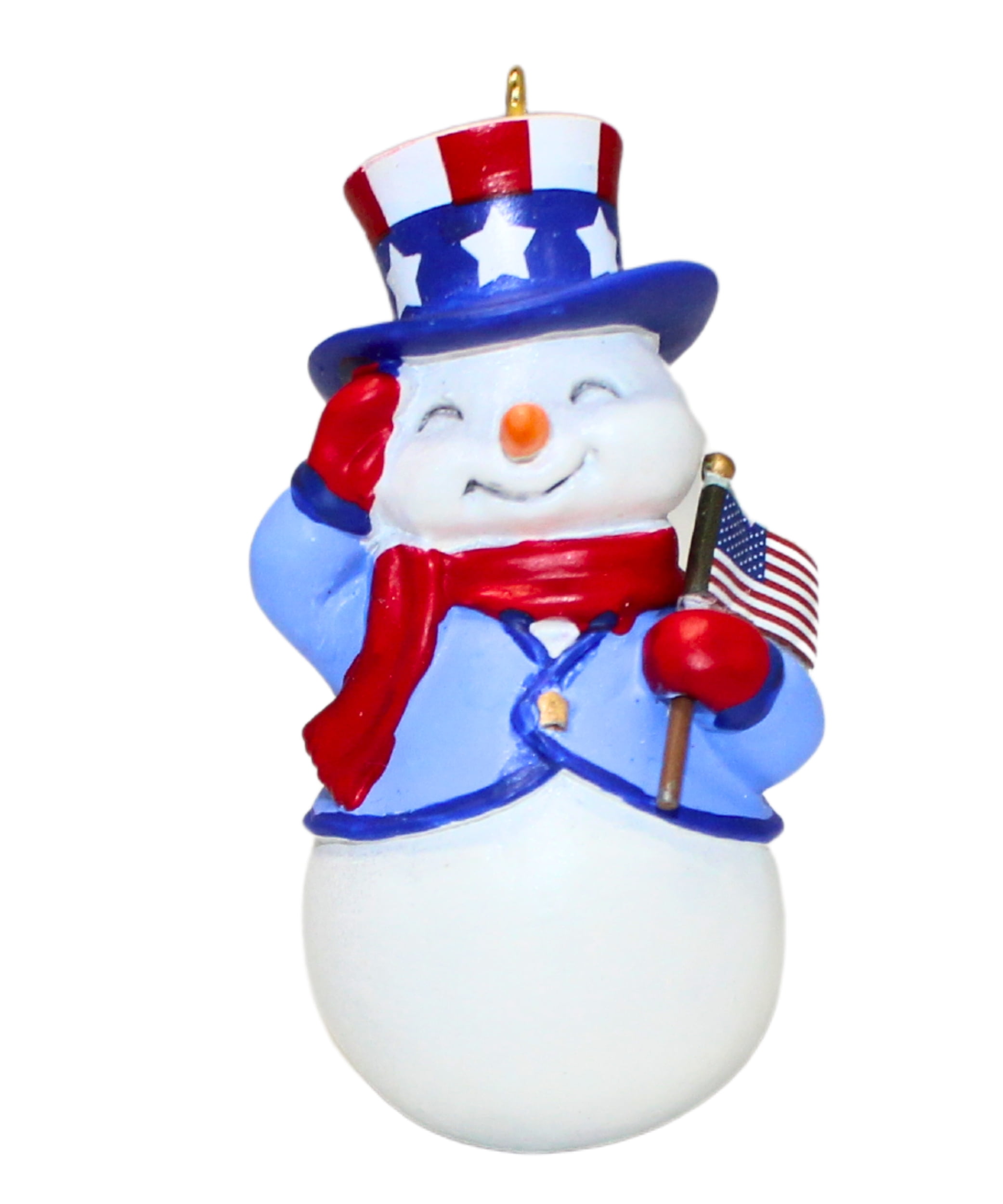 Hallmark Ornament: 2012 Patriotic Snowman | QXG4681 - Walmart.com