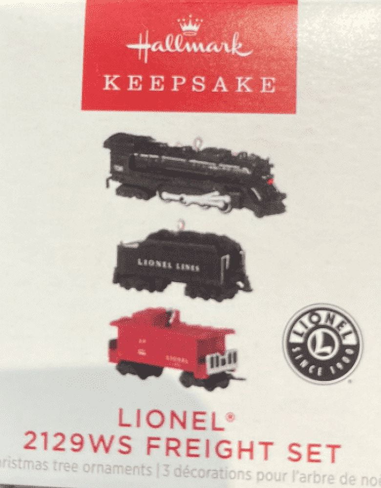 Hallmark 2022 Mini Lionel 2129WS Freight Set Christmas Ornament New ...