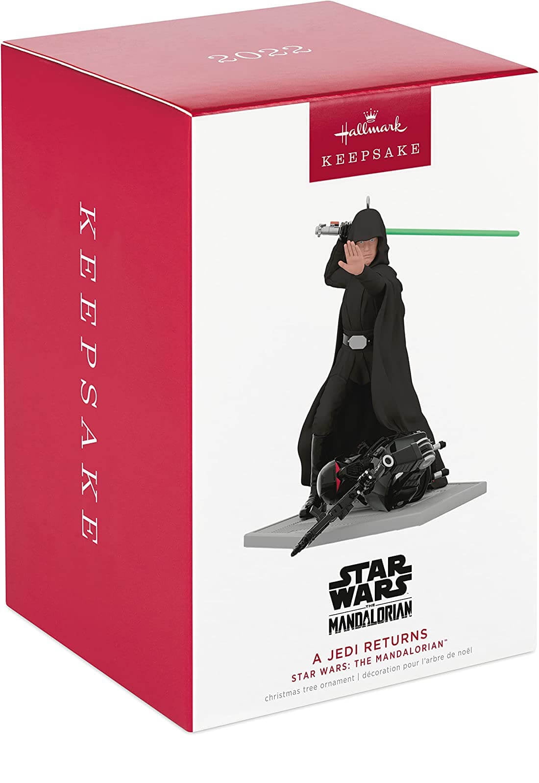 Hallmark 2022 Star Wars Mandalorian Jedi Returns Christmas Ornament New ...