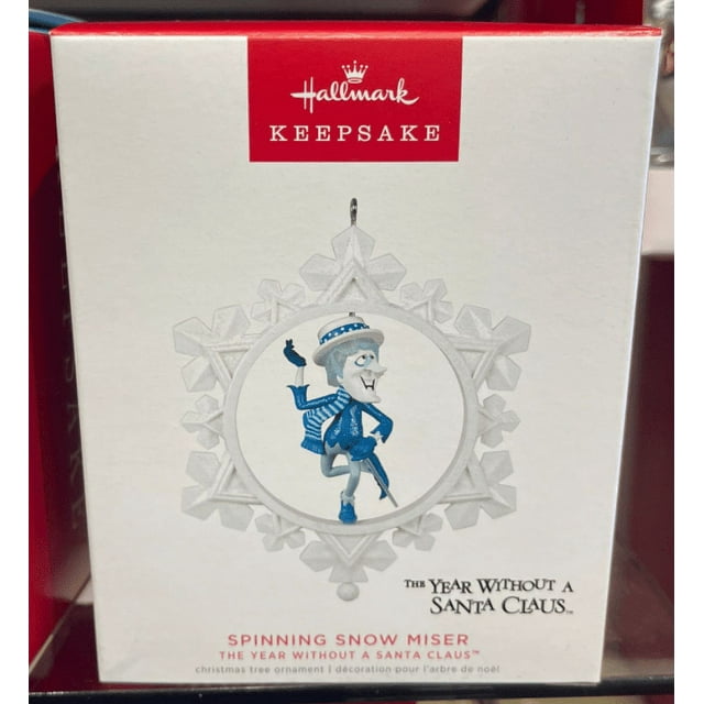 Hallmark 2022 Spinning Snow Miser Christmas Ornament, 'The Year Without ...