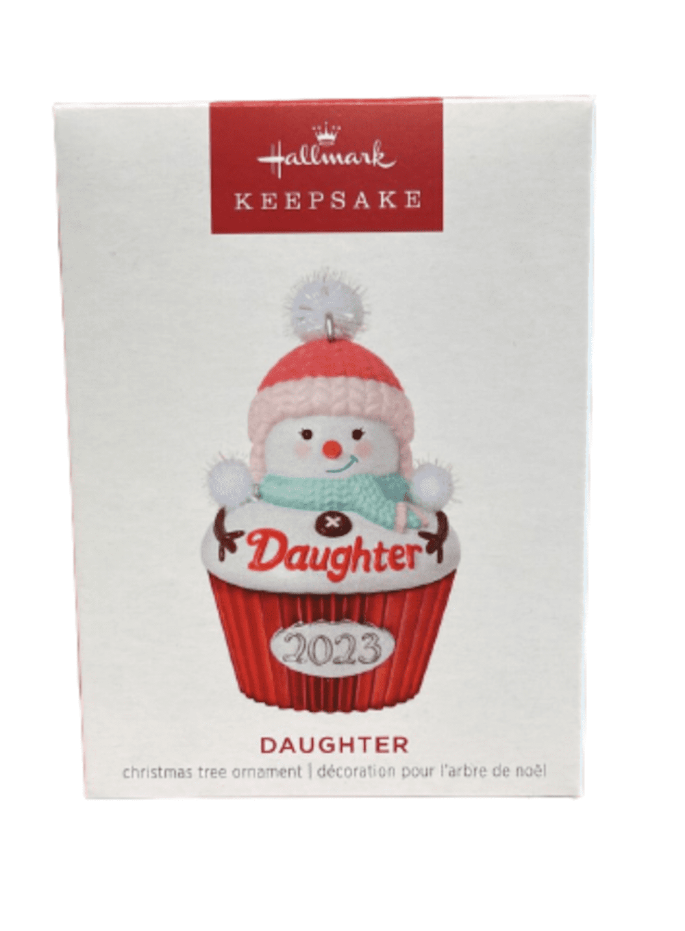 Hallmark 2023 Keepsake Daughter Cupcake Christmas Ornament New with Box ...