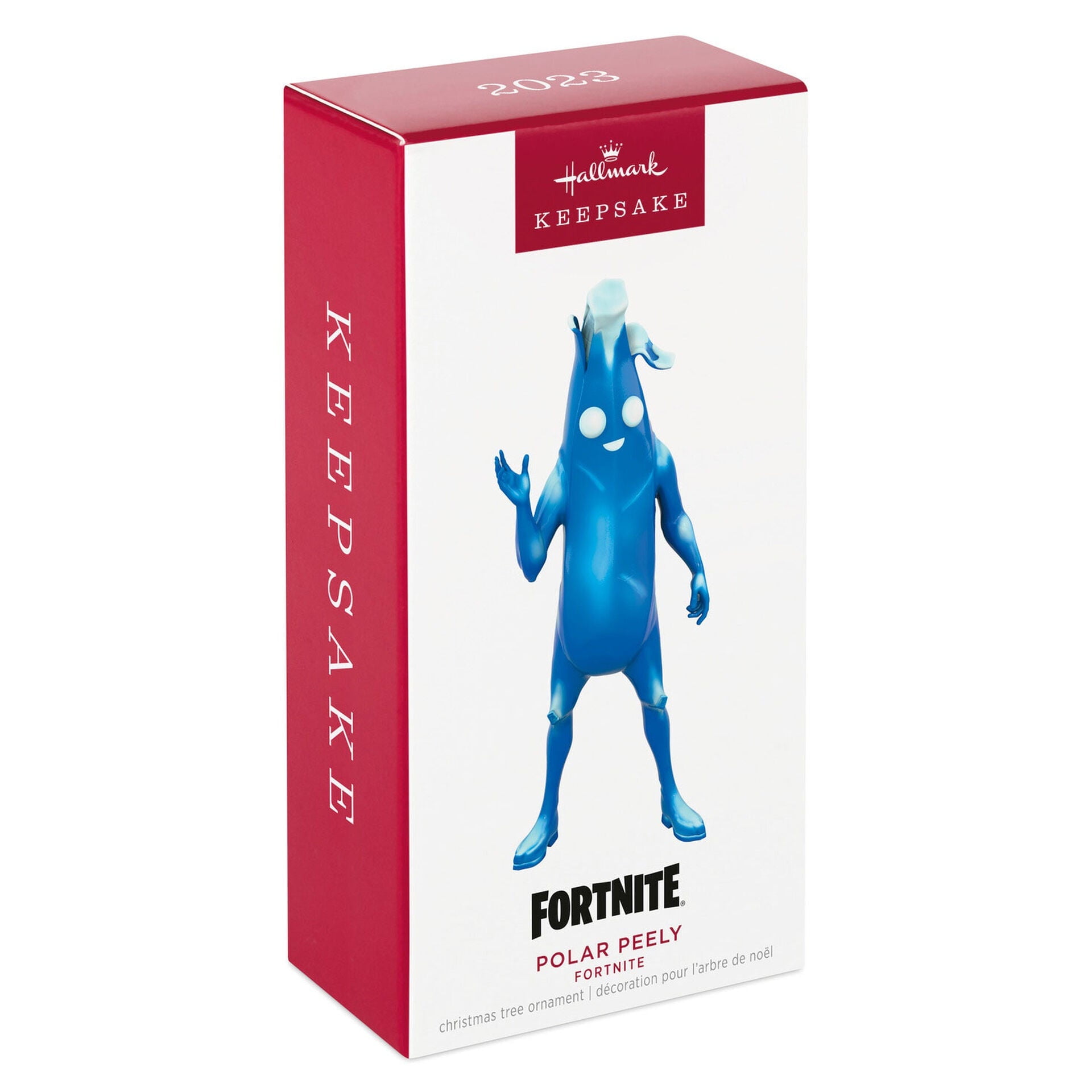 Hallmark 2023 Keepsake Fortnite Polar Peely Christmas Ornament, Icy ...