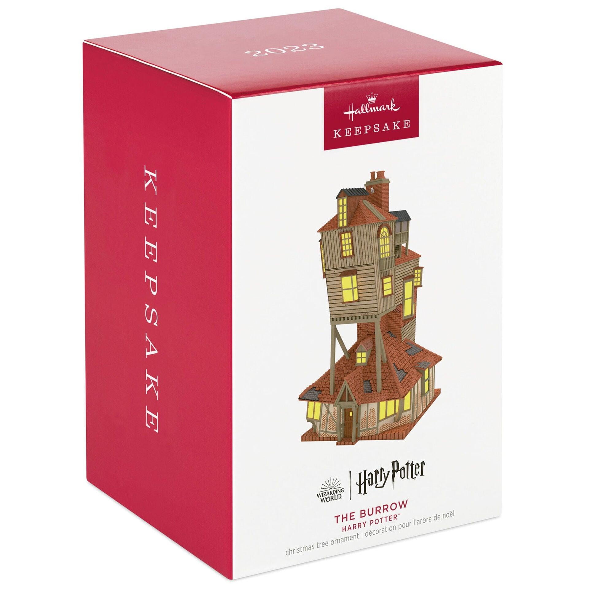 Hallmark 2023 Harry Potter The Burrow Mini Tree Hogwarts Christmas ...