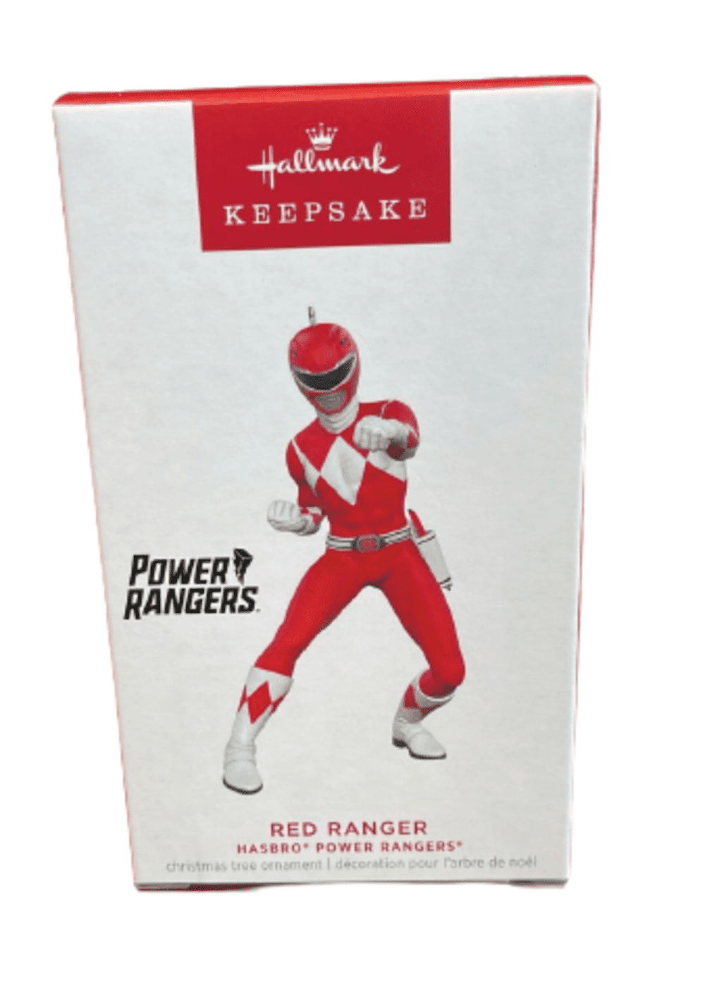 Hallmark 2023 Keepsake Hasbro Power Rangers Red Ranger Ornament New w ...