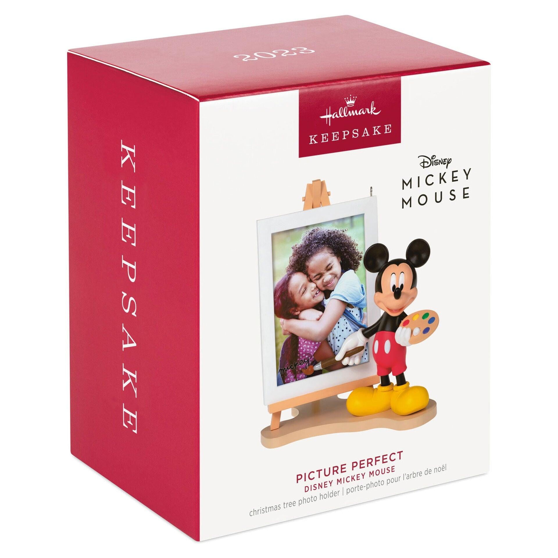 Hallmark 2023 Keepsake Mickey Picture Perfect Photo Frame Christmas ...