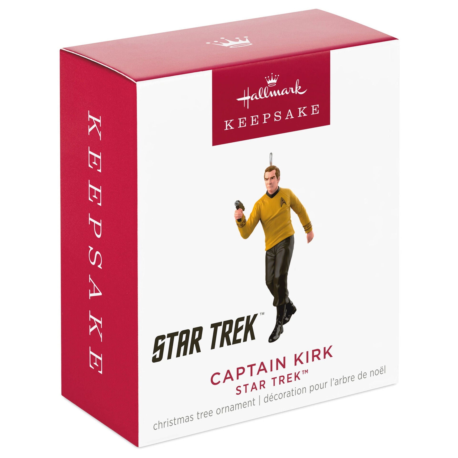Mini Star Trek™ Captain Kirk Ornament, 1.69" - Walmart.com