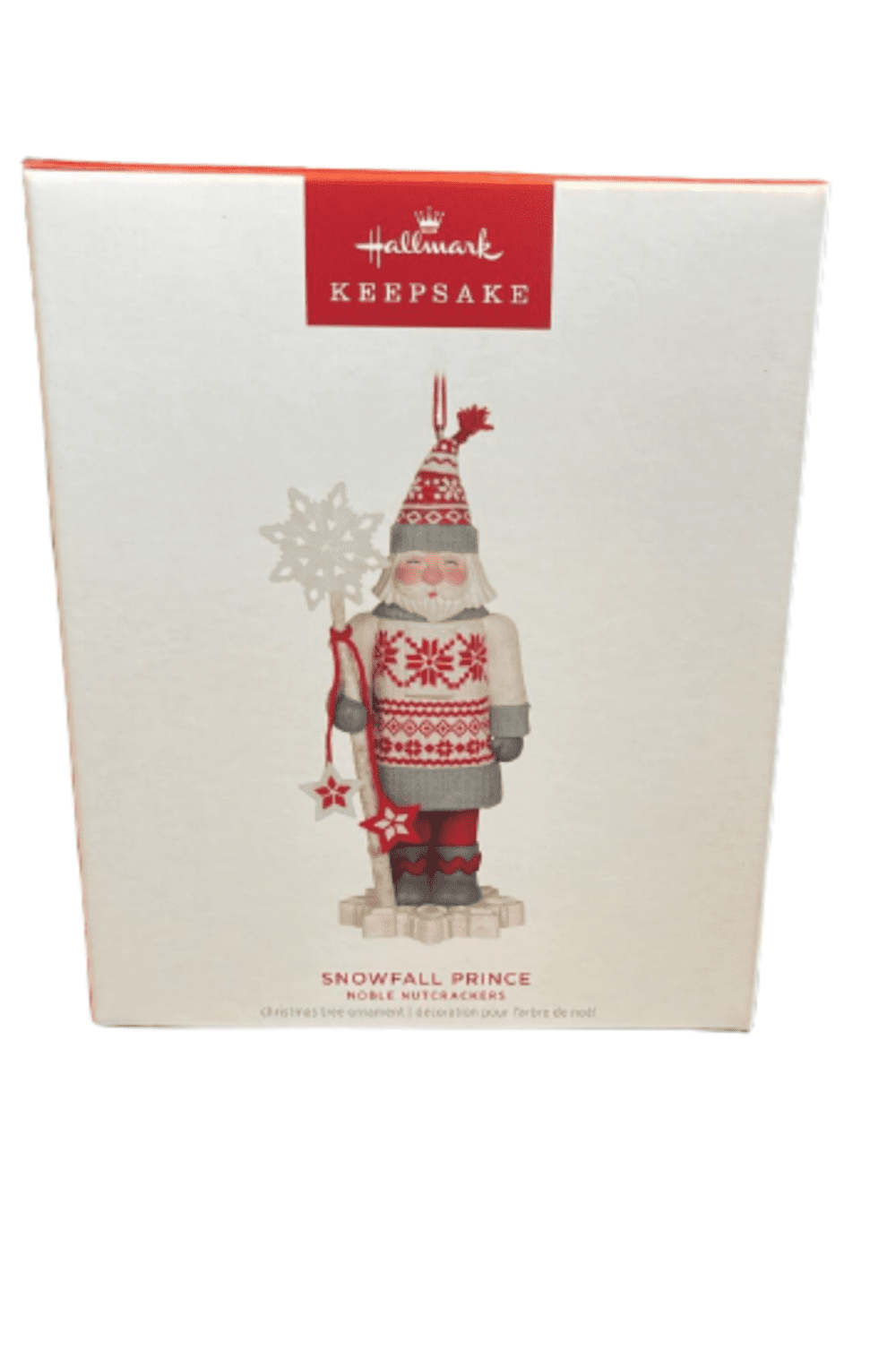 Hallmark 2023 Keepsake Noble Nutcrackers Snowfall Prince Ornament New ...