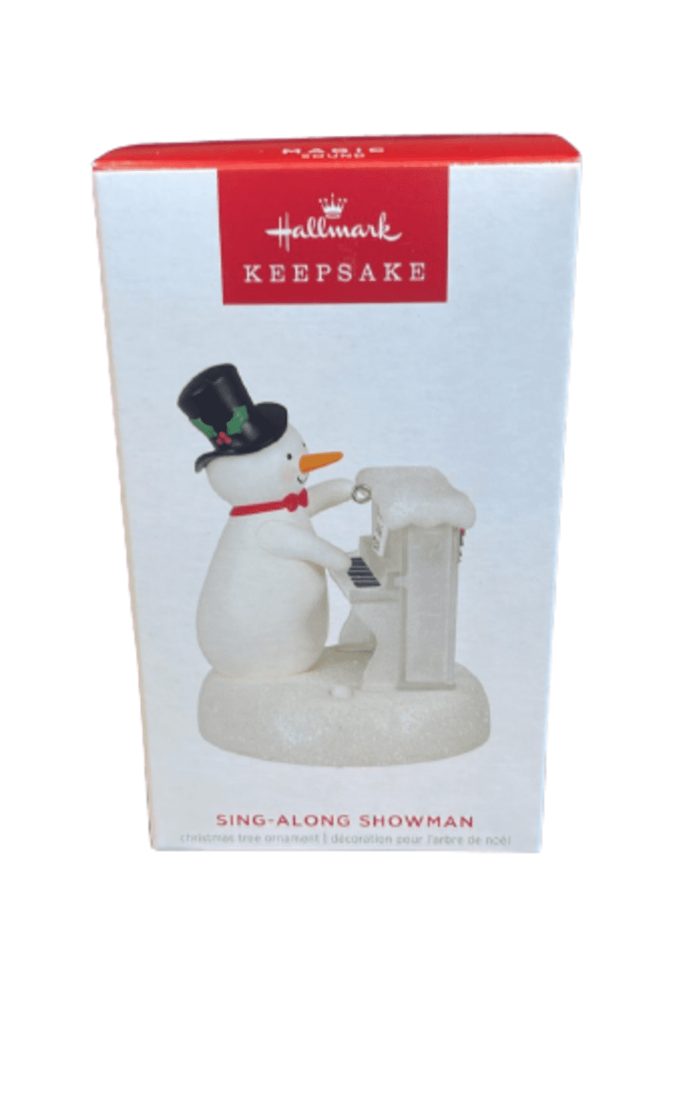 Hallmark 2023 Keepsake Sing-Along Showman Musical Christmas Ornament ...