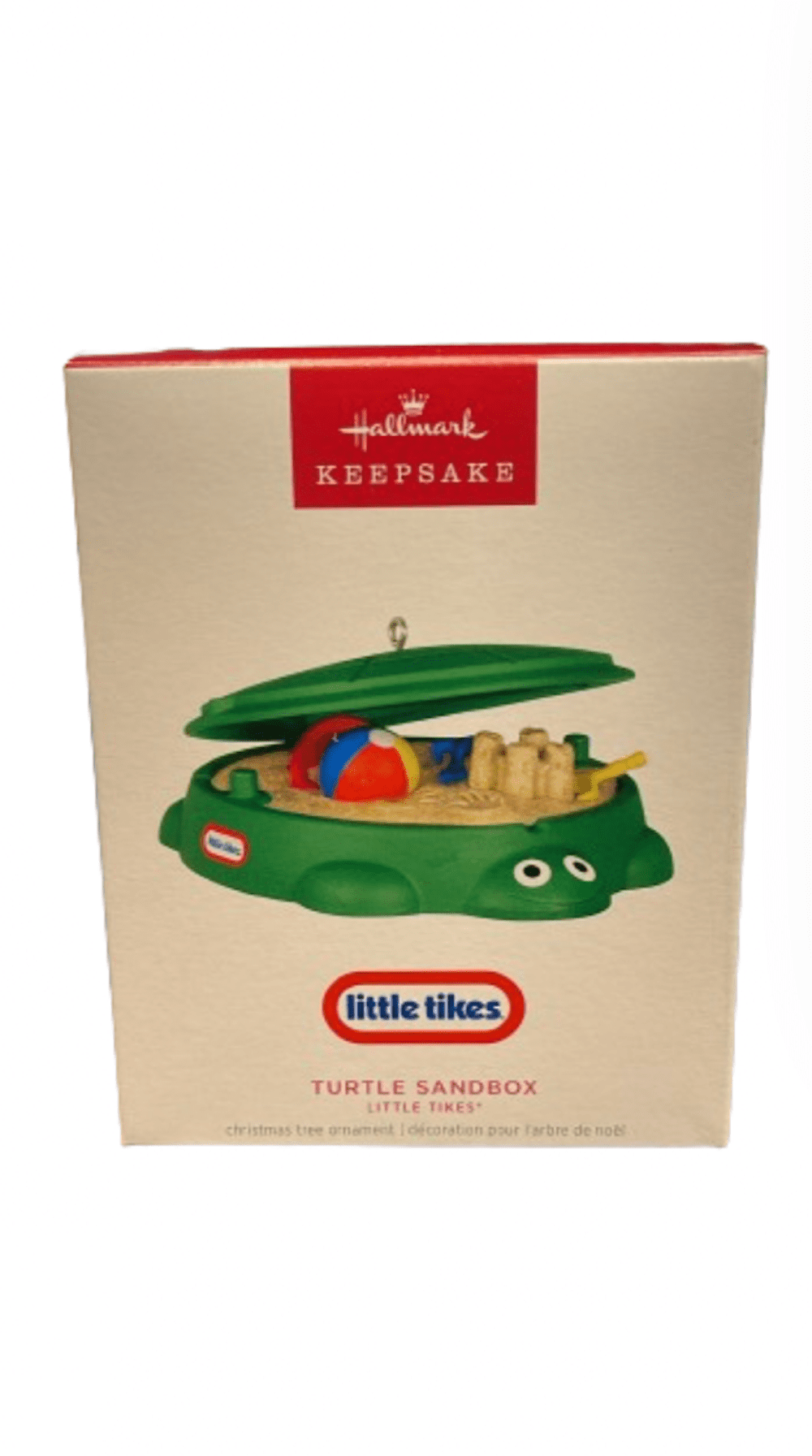 Hallmark 2024 Keepsake Little Tikes Turtle Sandbox Christmas Ornament ...