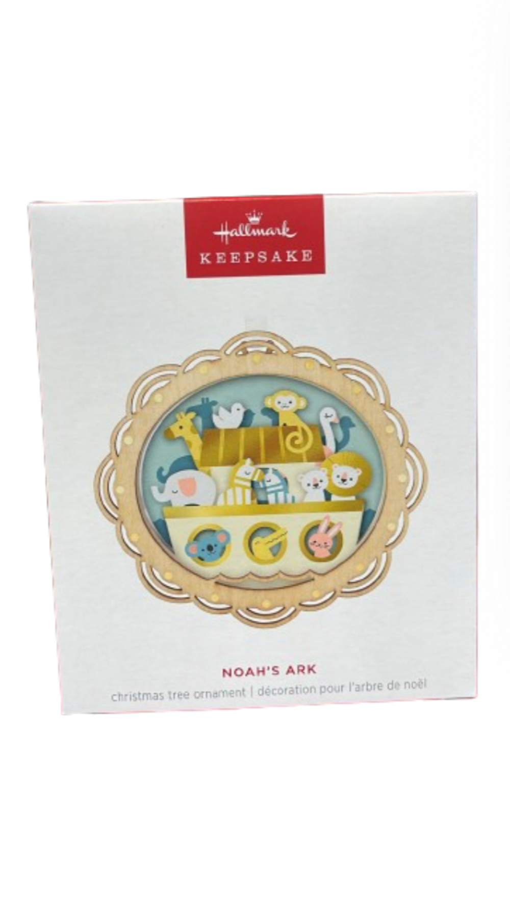 Hallmark 2024 Keepsake Noah's Ark Papercraft Christmas Ornament New ...
