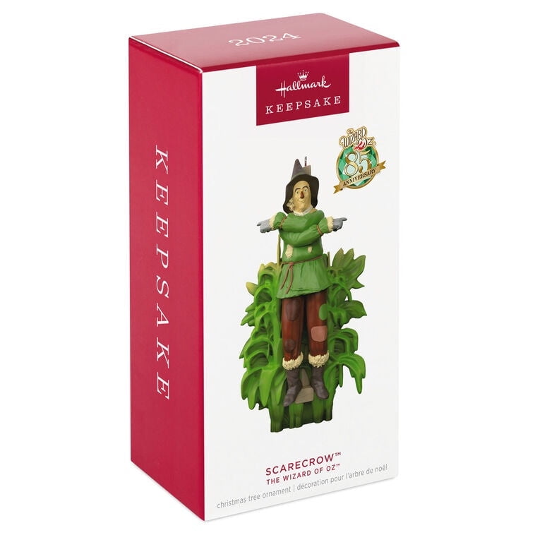 Hallmark 2024 Keepsake The Wizard of Oz Scarecrow Christmas Ornament ...