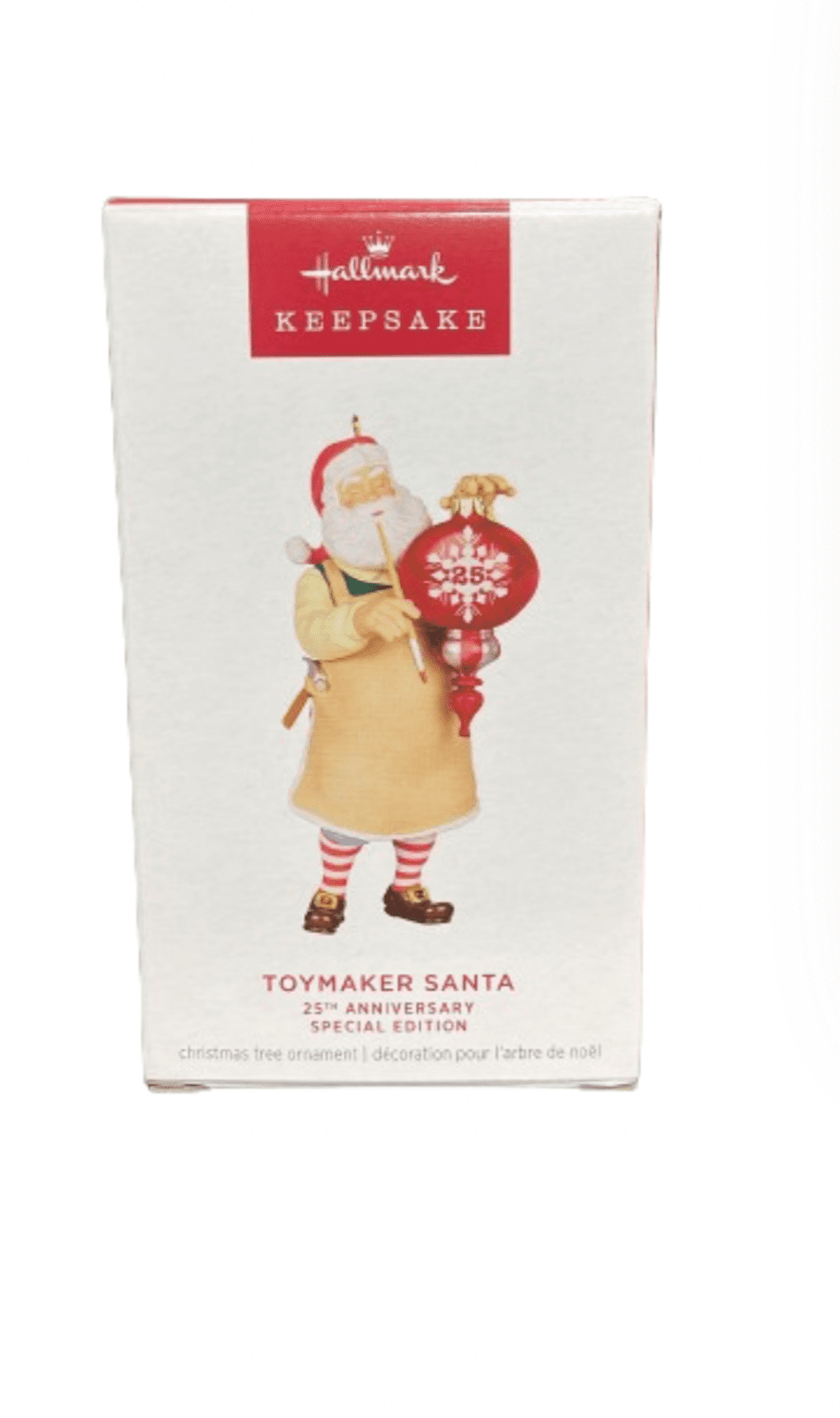 Hallmark 2024 Keepsake Toymaker Santa 25th Limited Christmas Ornament ...