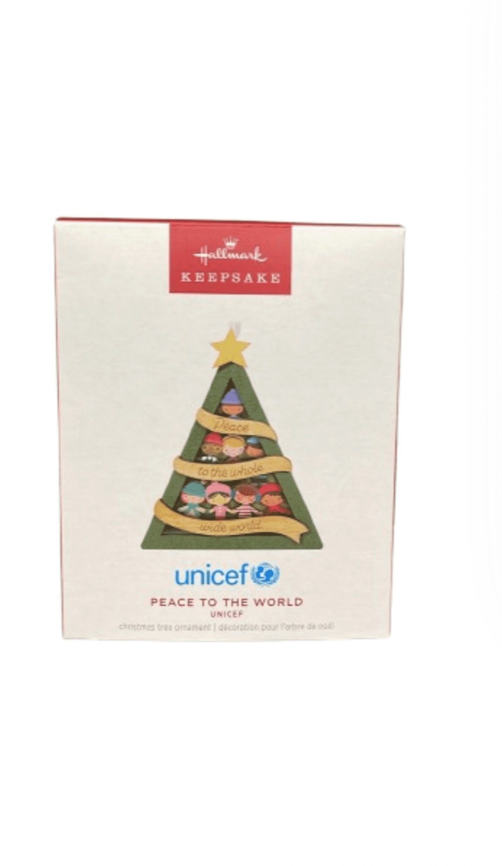 Hallmark 2024 Keepsake UNICEF Peace to the World Christmas Ornament New ...