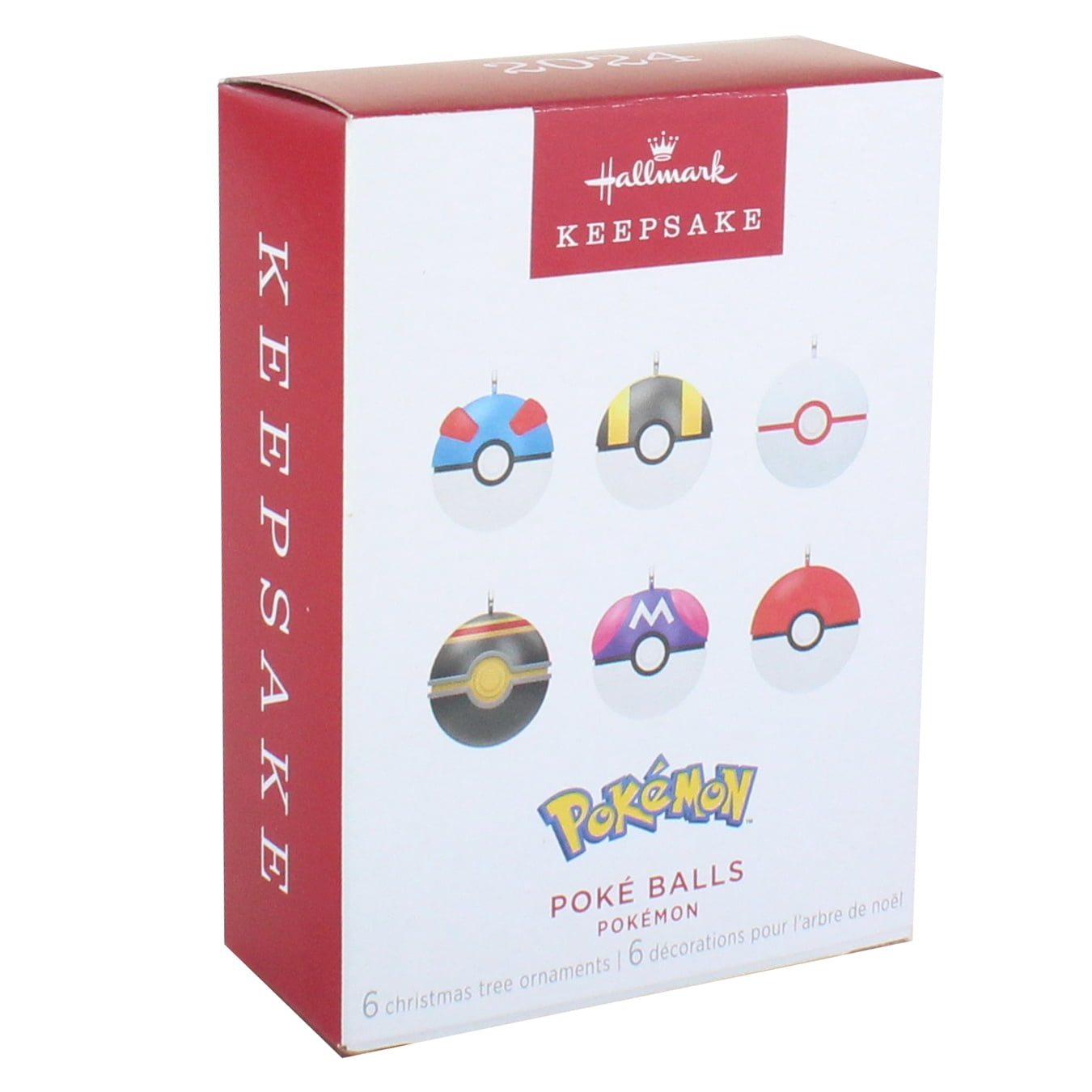 Hallmark 2024 Ornament - Mini Pokémon Poké Balls Ornaments, Set of 6 ...