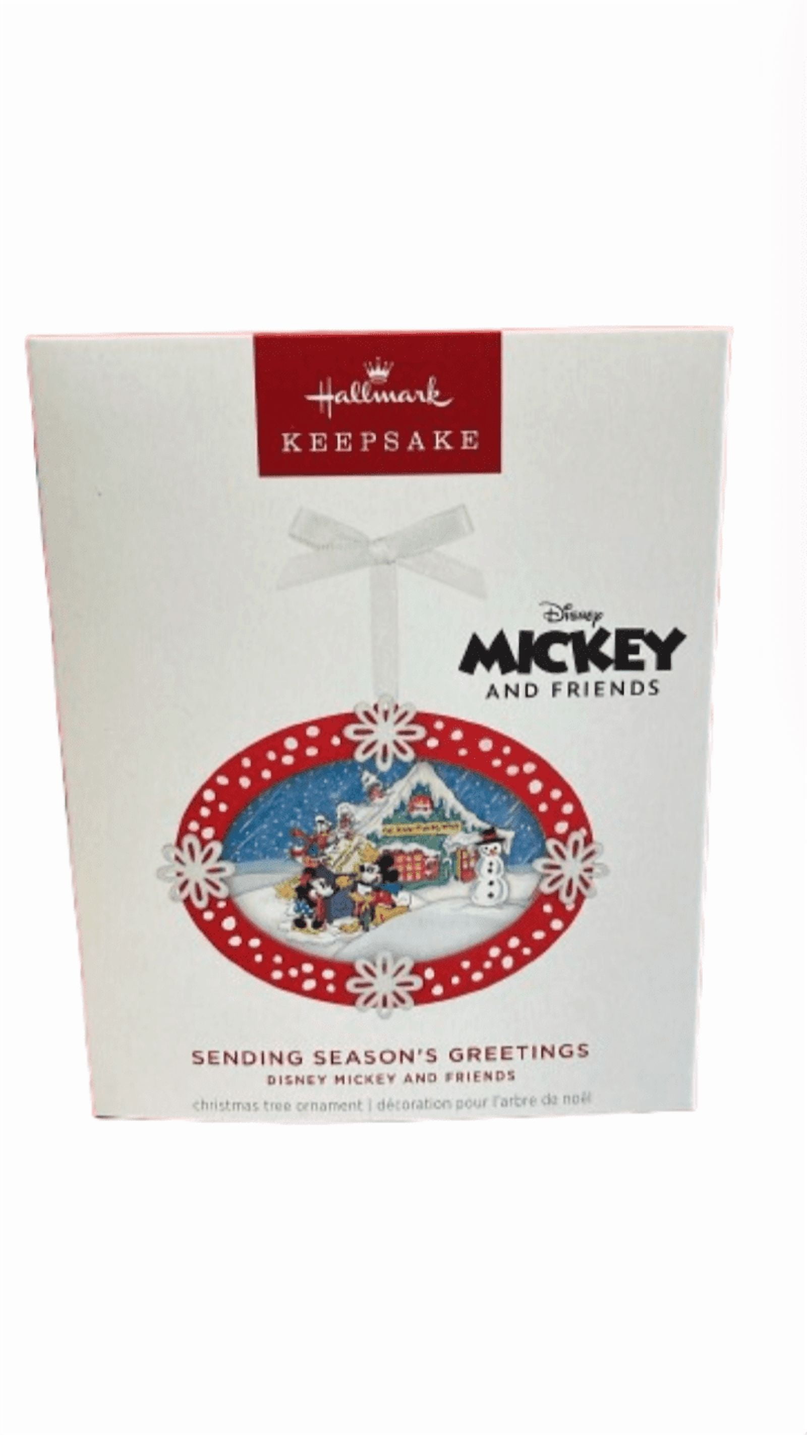 Hallmark 2025 Keepsake Mickey Friends Greetings Papercraft Christmas ...