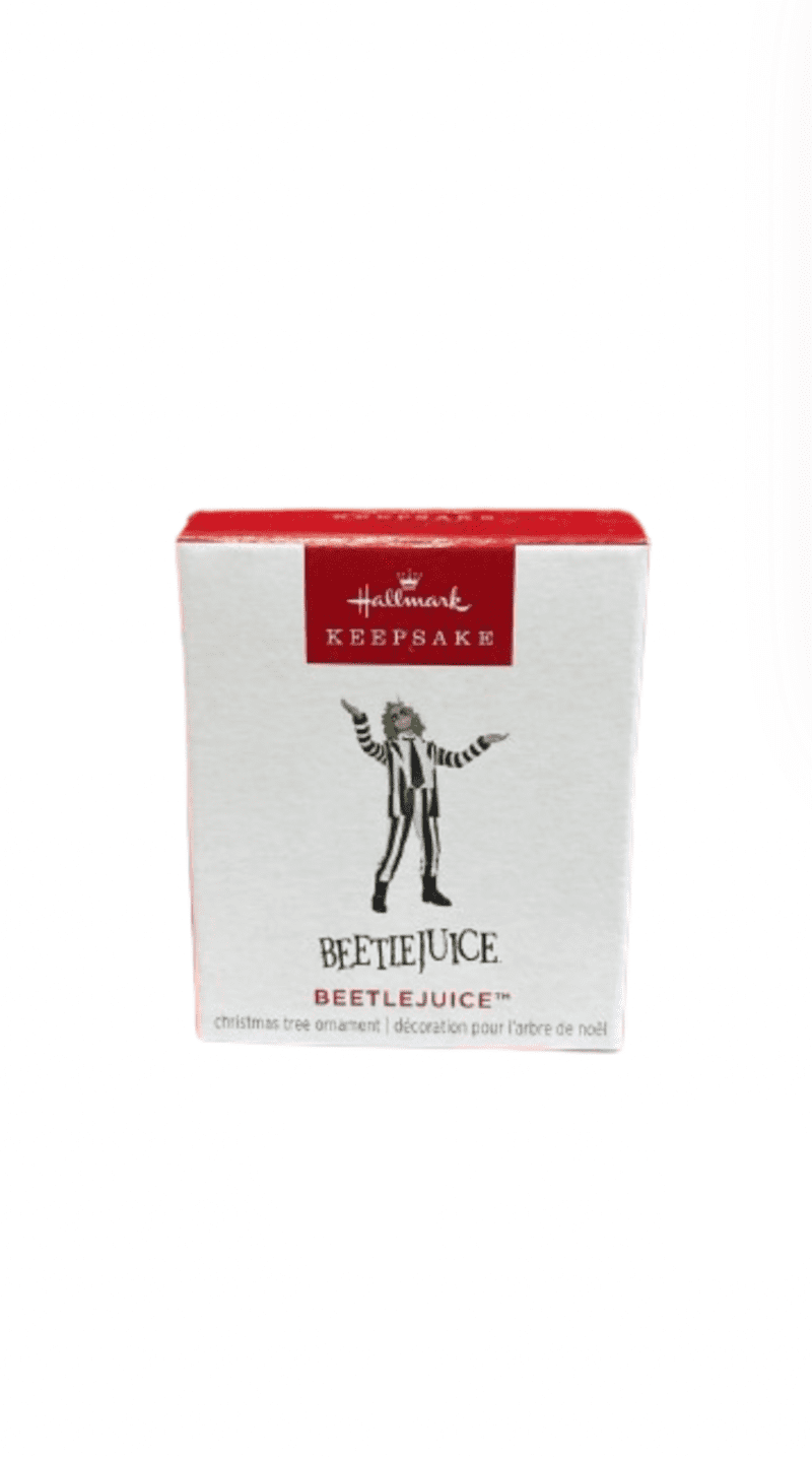 Hallmark 2025 Keepsake Mini Beetlejuice Christmas Ornament New with Box ...