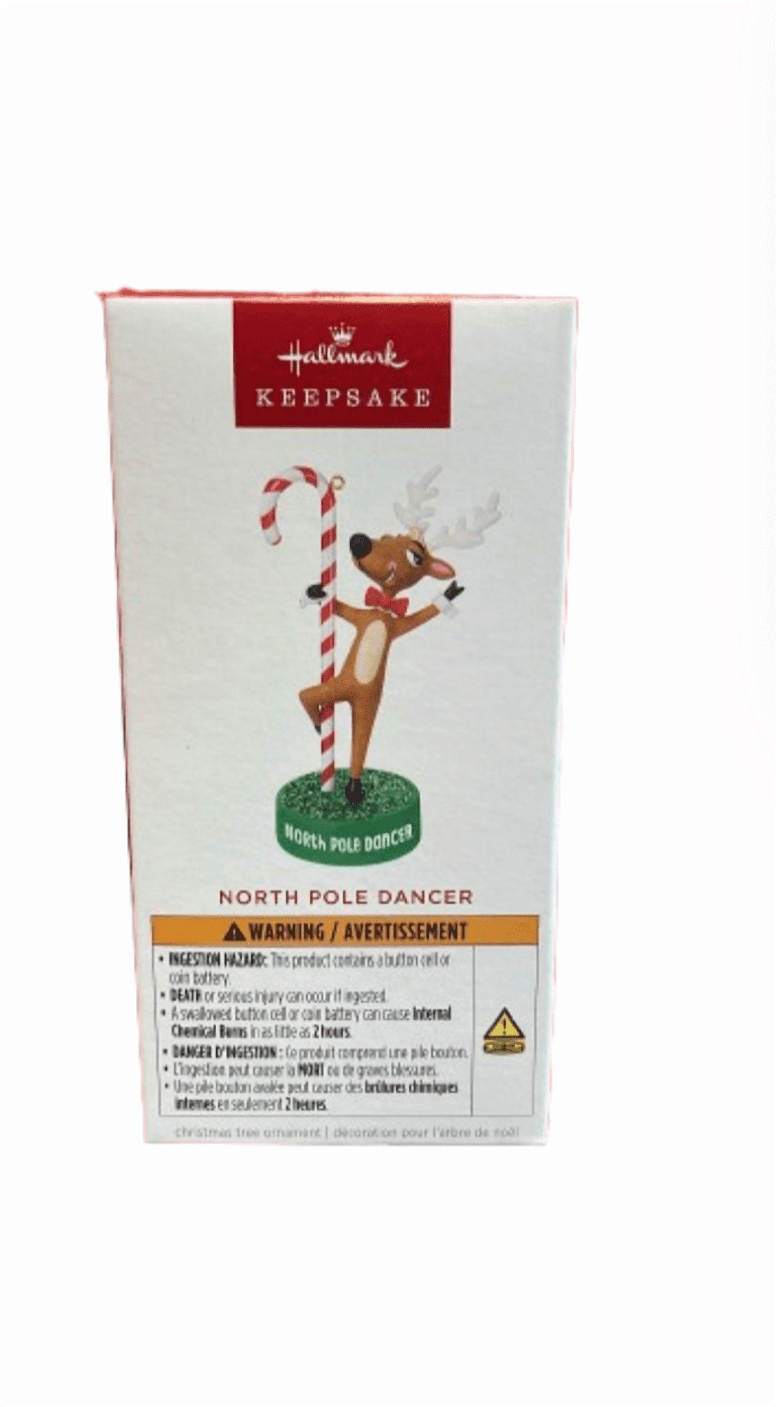Hallmark 2025 Keepsake North Pole Dancer Christmas Ornament With Sound ...