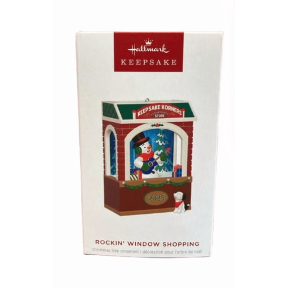 2025 Rockin’ Window Shopping (Christmas) Hallmark Keepsake Christmas ...