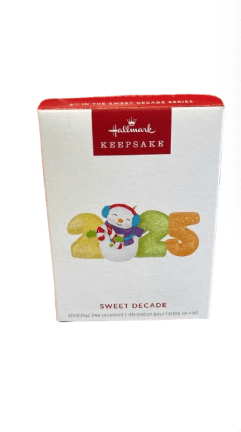 Hallmark 2025 Keepsake Sweet Decade Christmas Ornament New with Box ...