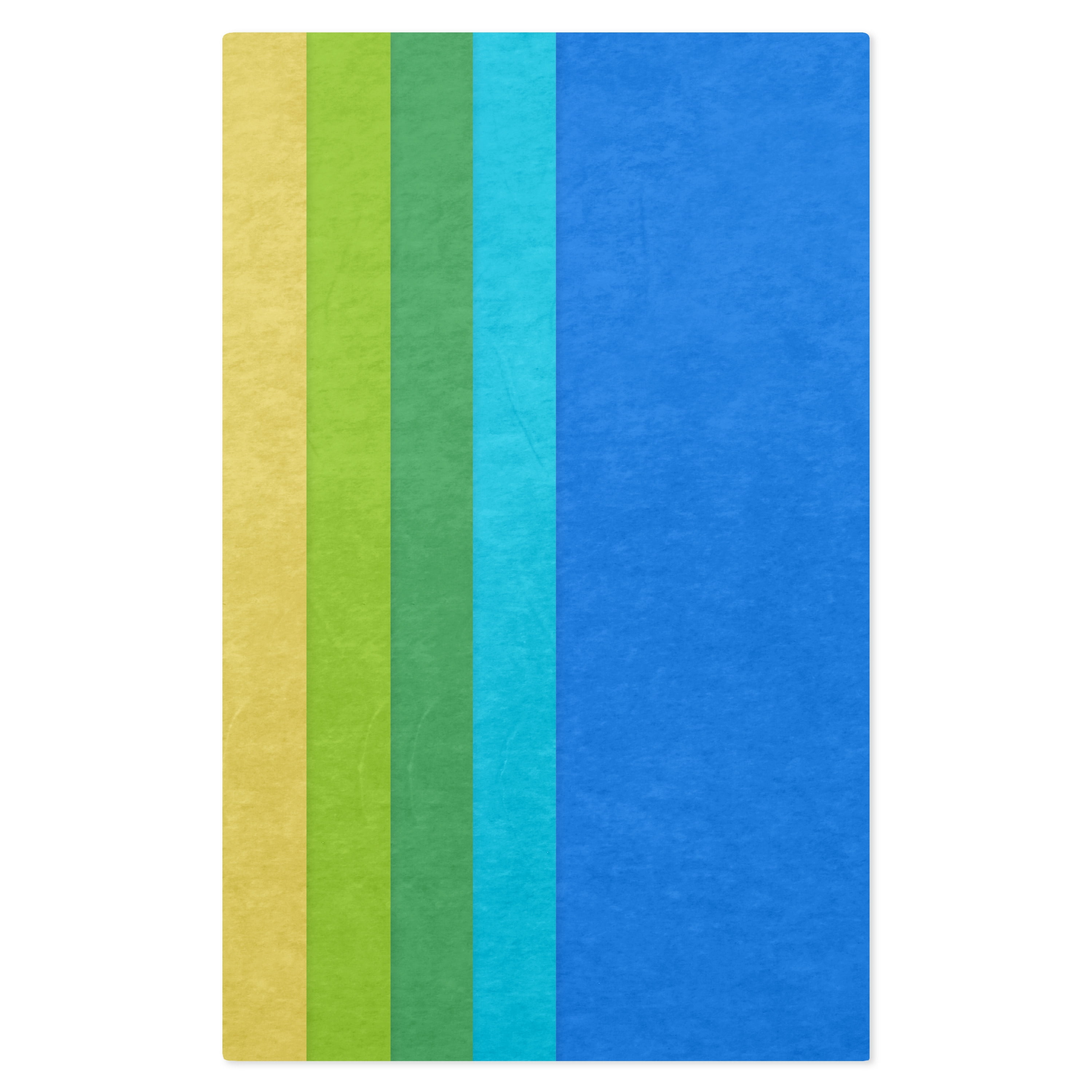 Hallmark 5-Pack Assorted Tissue Paper (Bright Solids) 30 Sheets ...