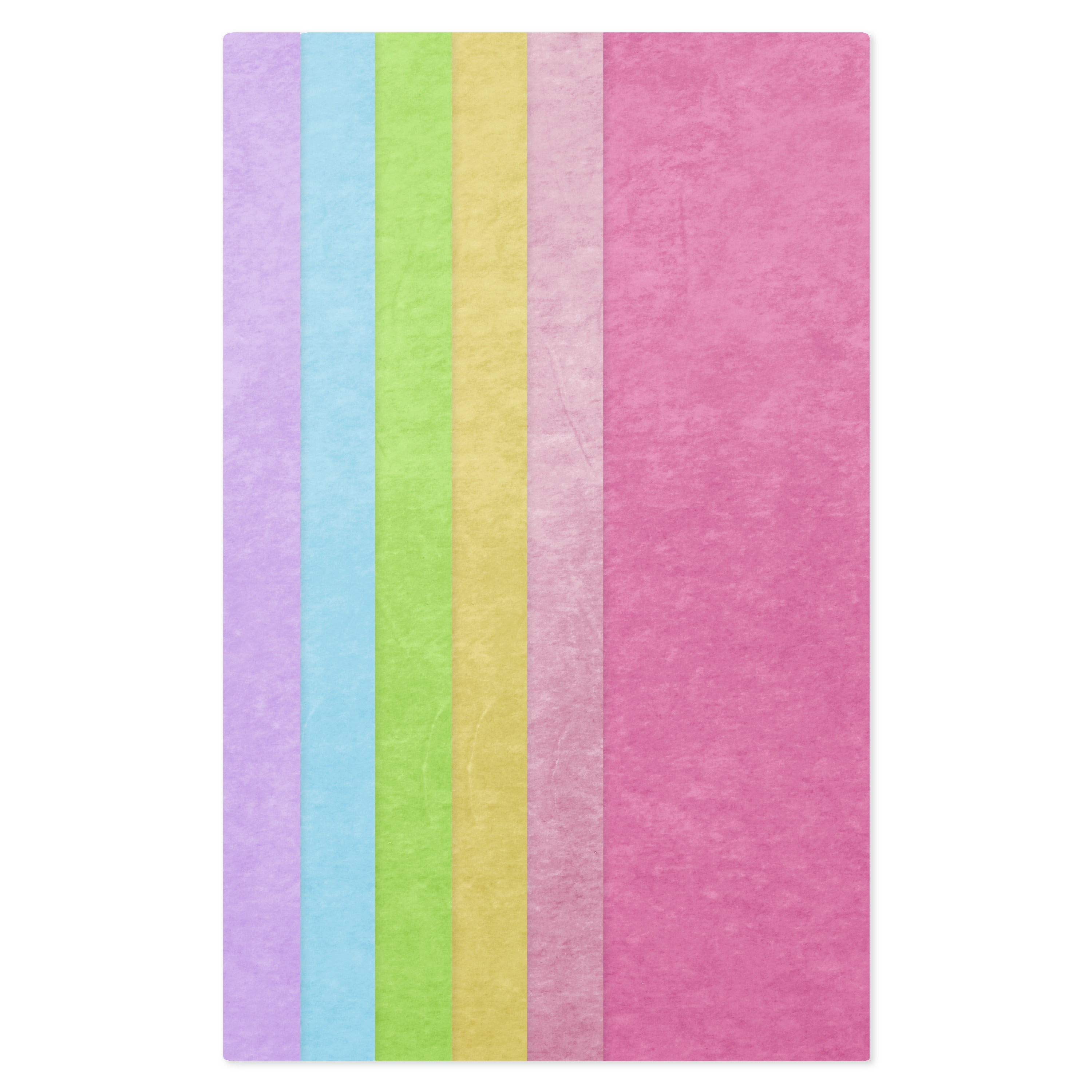 Hallmark 6-Pack Assorted Tissue Paper (Pastel Solids) 30 sheets ...