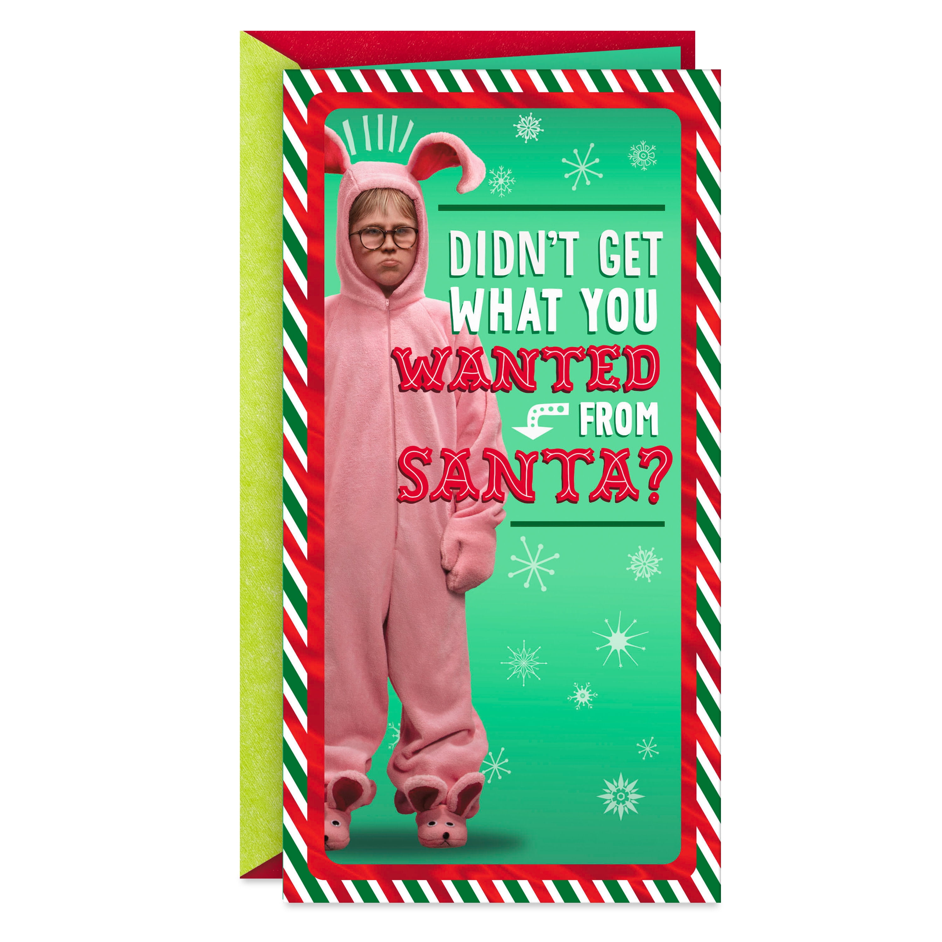 Hallmark A Christmas Story Funny Money Holder Christmas Card (Ralphie ...